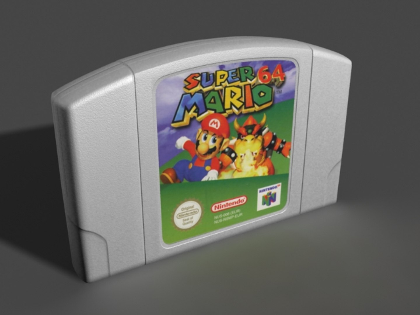 3d Nintendo 64 Cartridge Cart