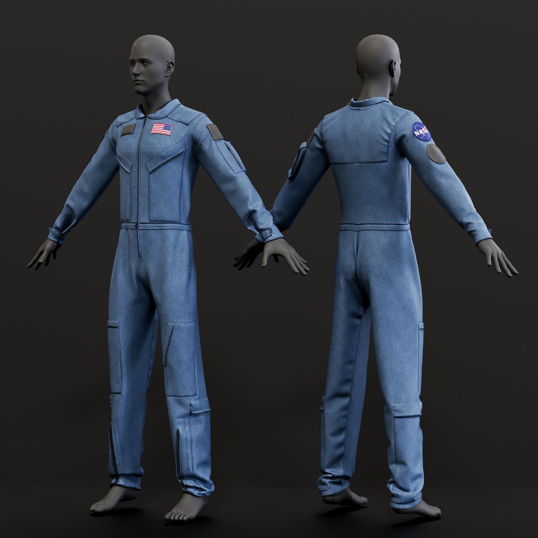 3D NASA SUIT Model - TurboSquid 2230453