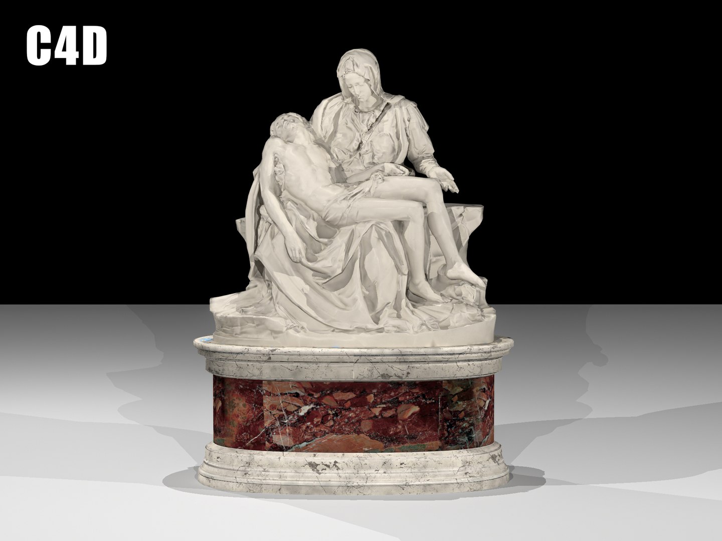 3D model Pieta by Michelangelo - TurboSquid 1823683
