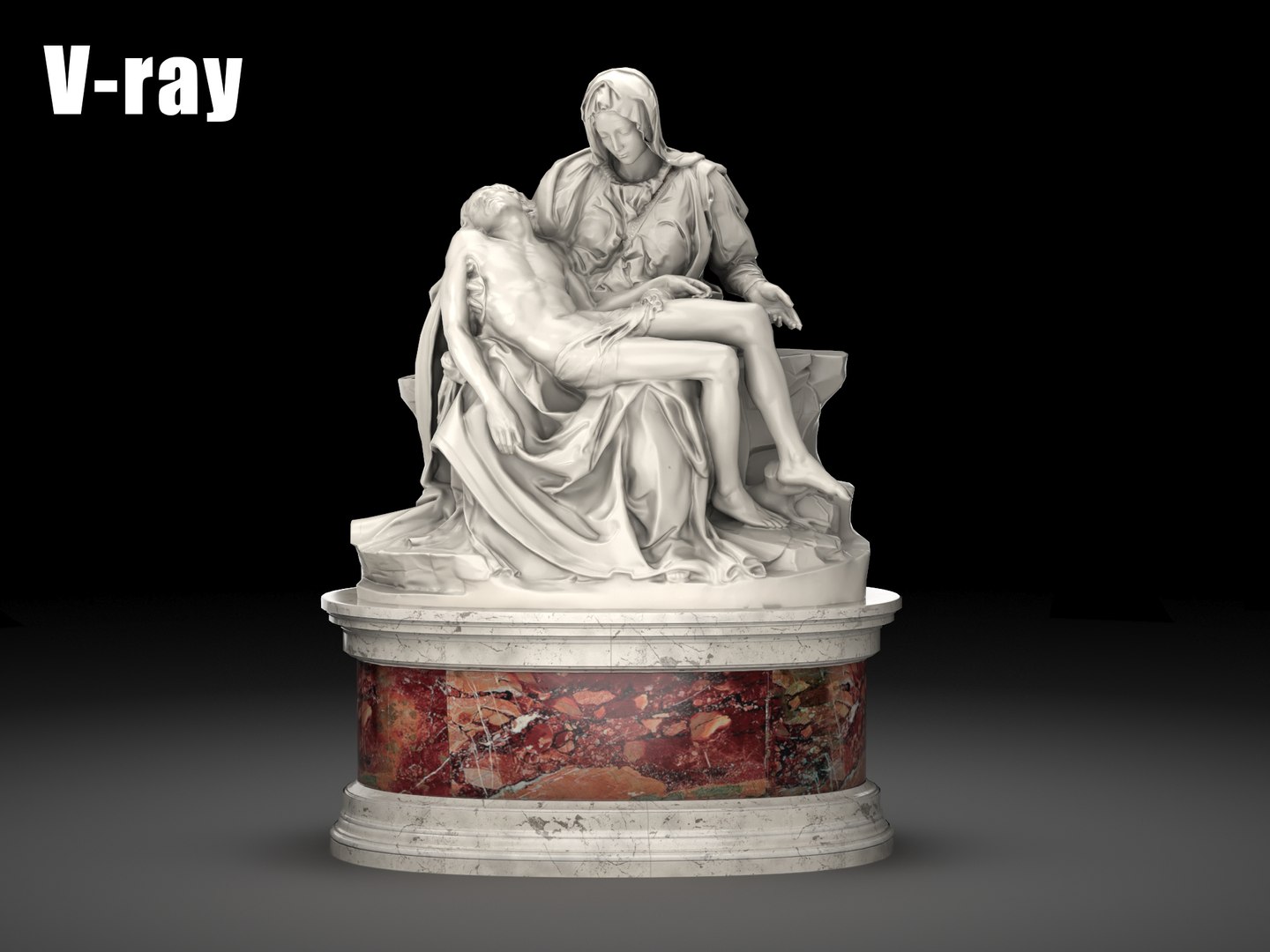 3D model Pieta by Michelangelo - TurboSquid 1823683