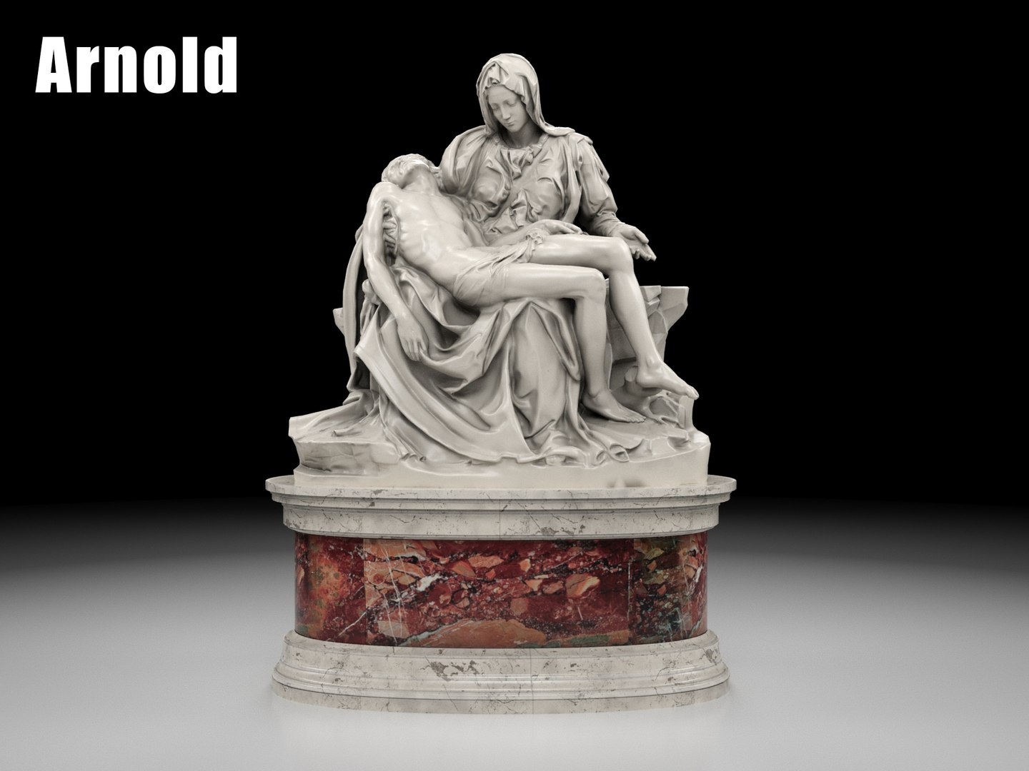 3D model Pieta by Michelangelo - TurboSquid 1823683