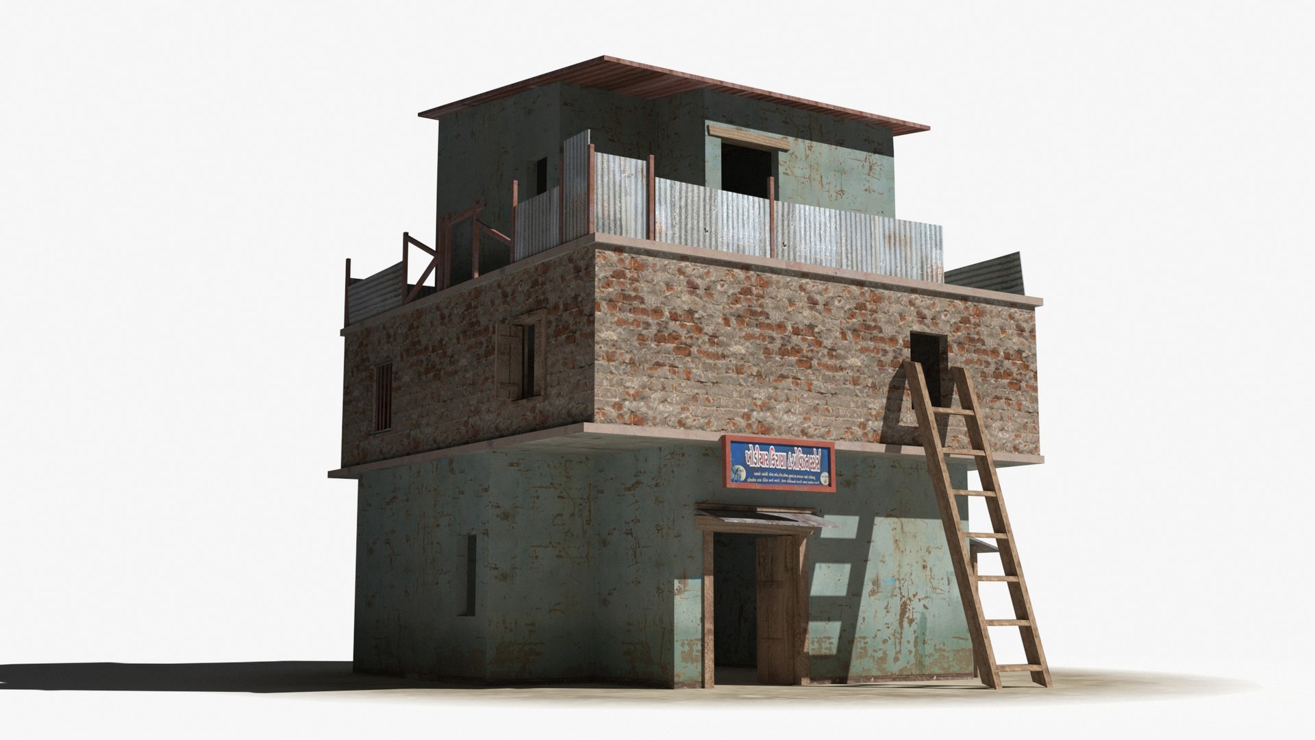 Slum X8 3D Model - TurboSquid 2301205