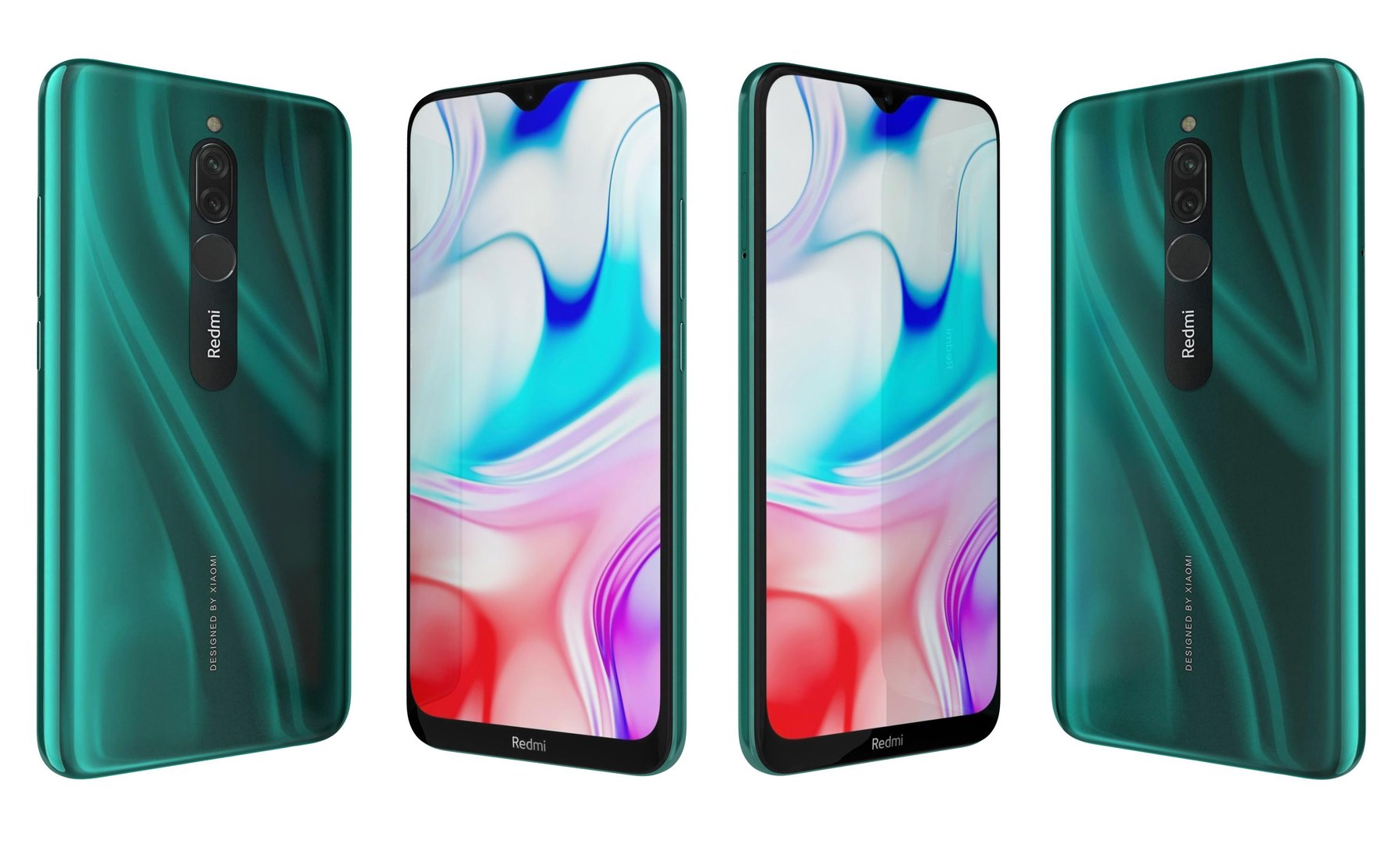 Xiaomi Redmi 8 Green 3D - TurboSquid 1740955