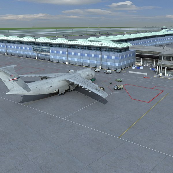 3d model military vehicles planes usaf