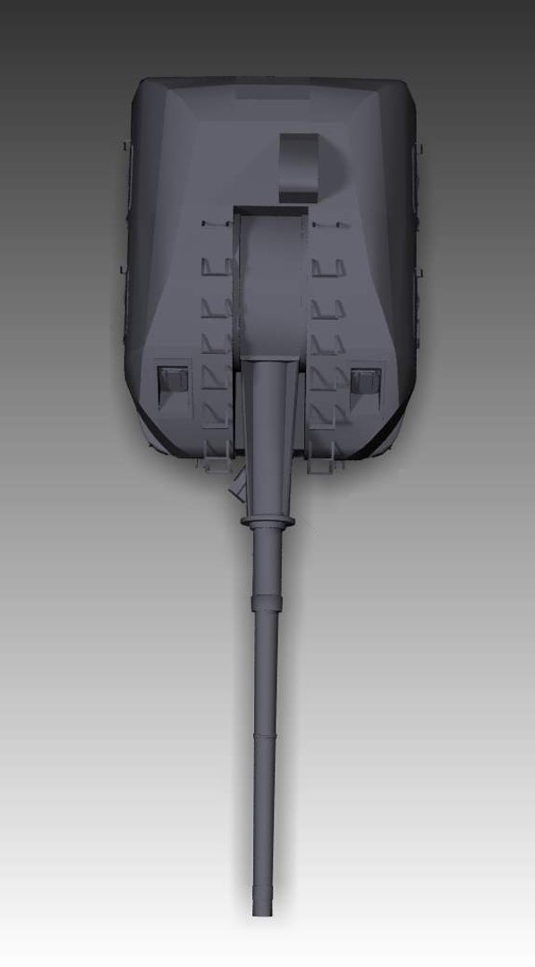 free gun a-190 3d model