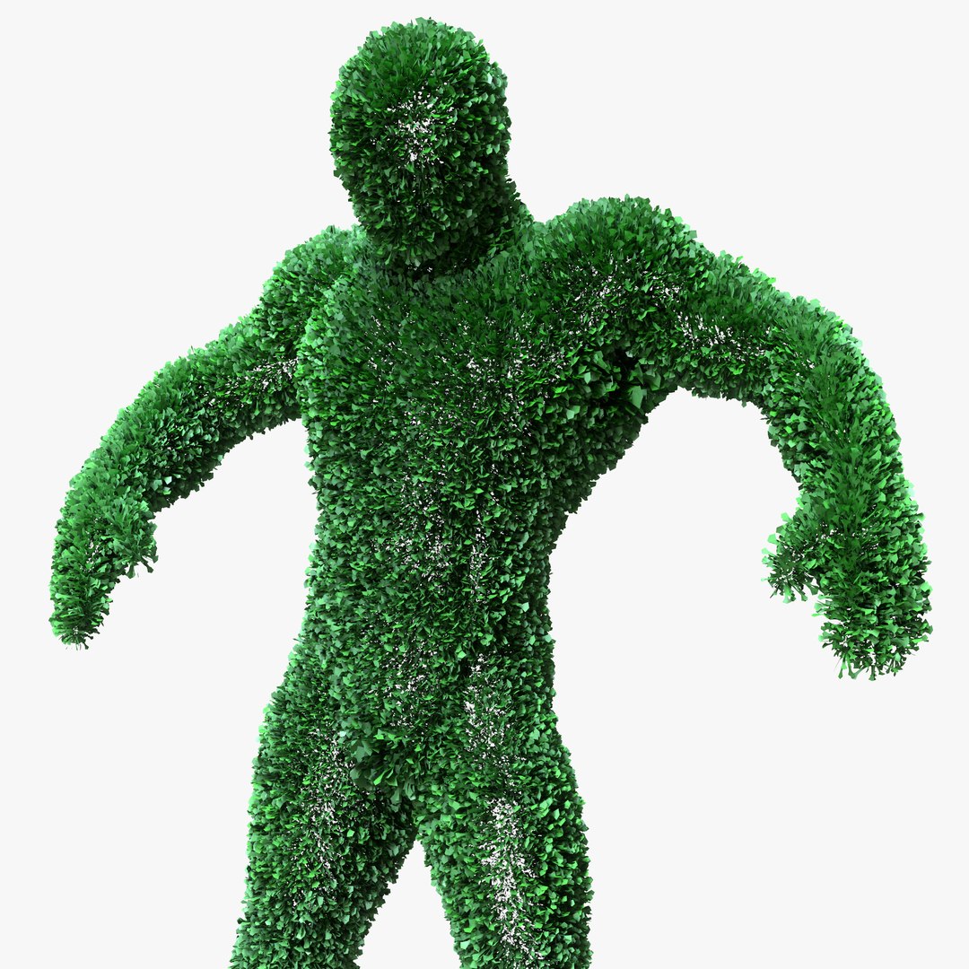 3D Human Topiary Garden Sculptures - TurboSquid 1917841