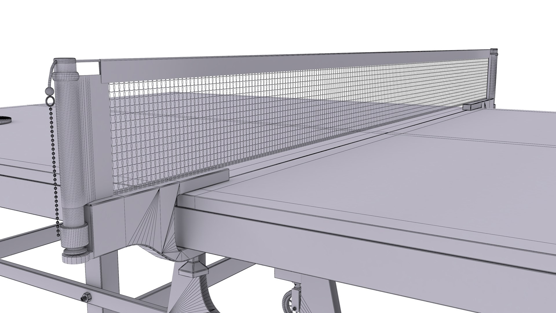 Tennis Table 3D Model - TurboSquid 2272411