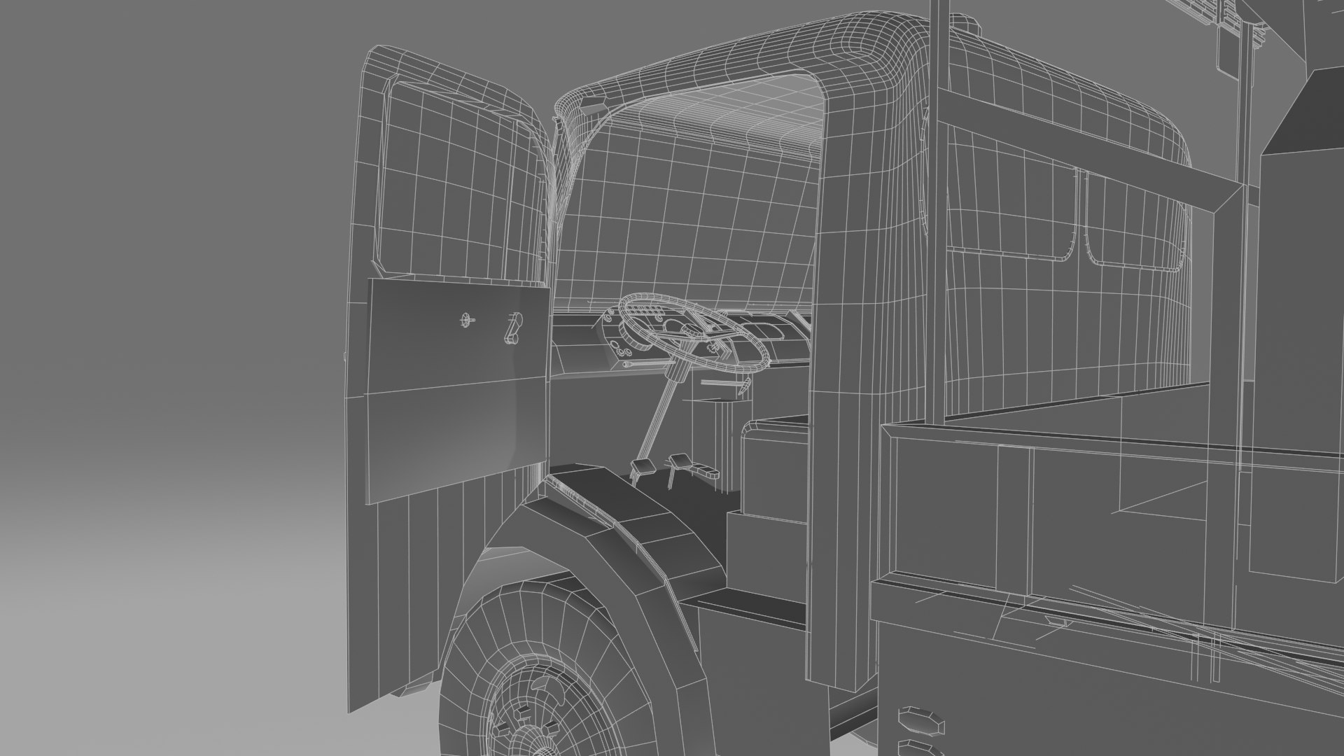 3D caminhão mercedes benz 1113 model - TurboSquid 1703157