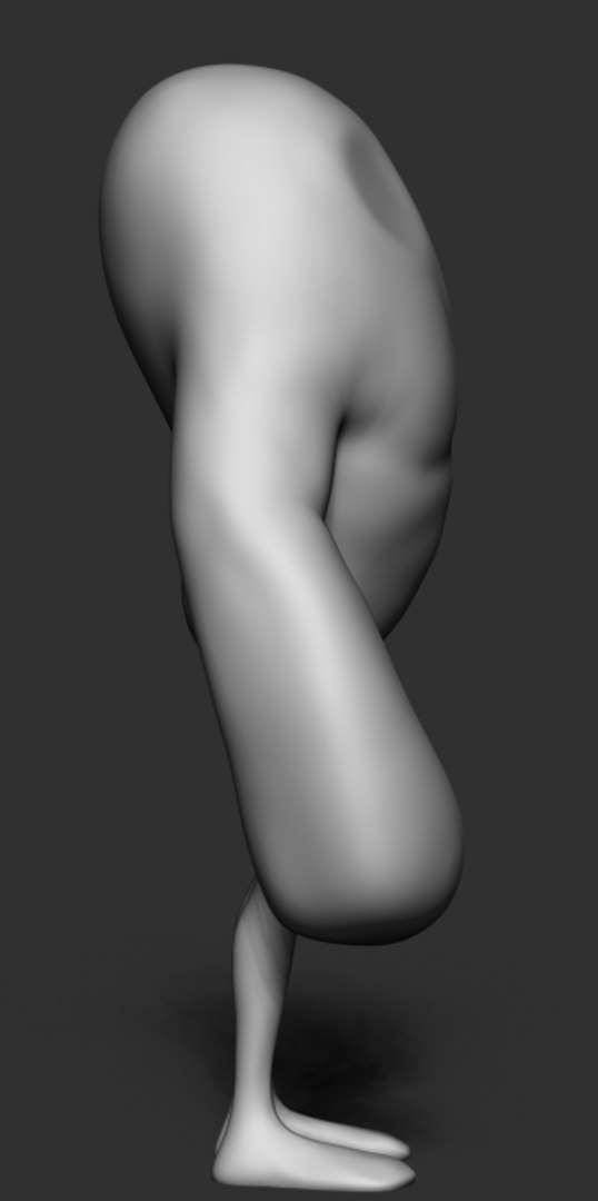 Obj Stylized Body Form