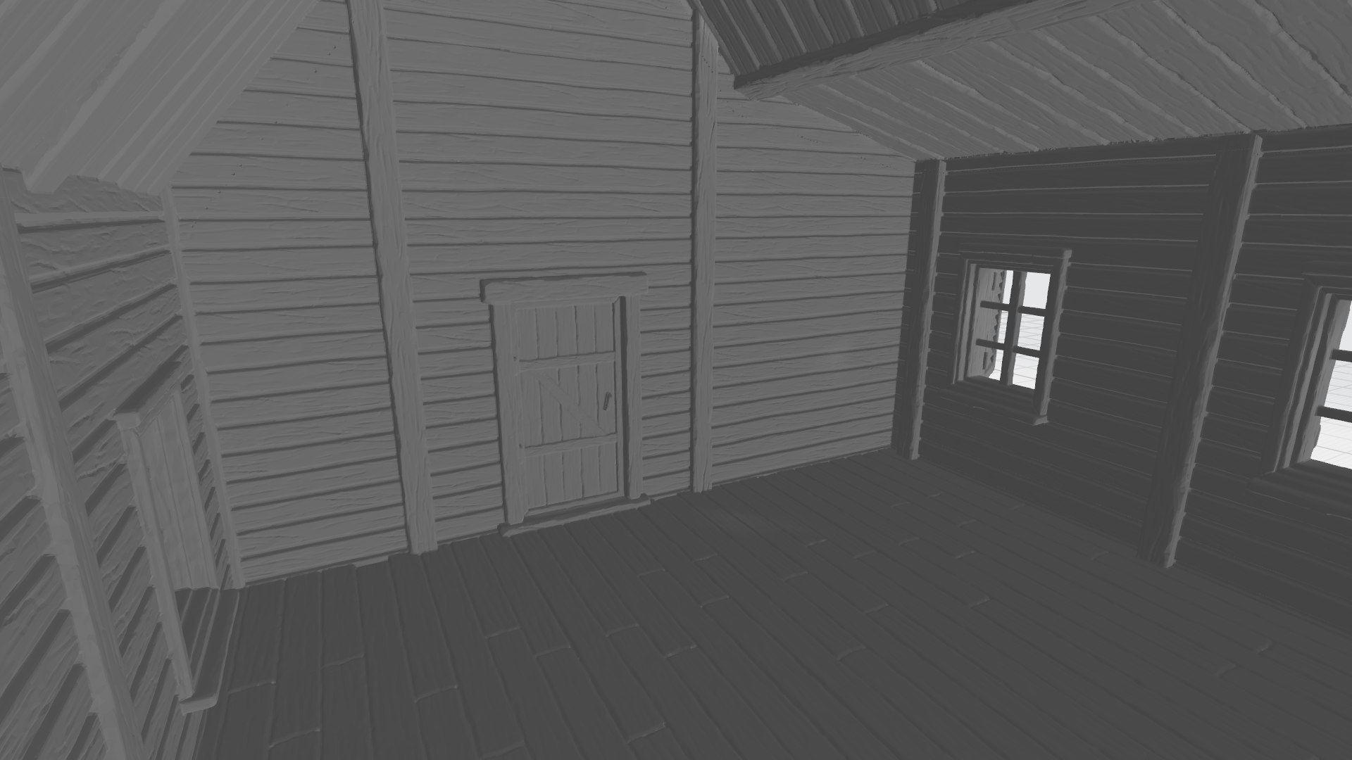 3D Sheriff House Model - TurboSquid 1945980