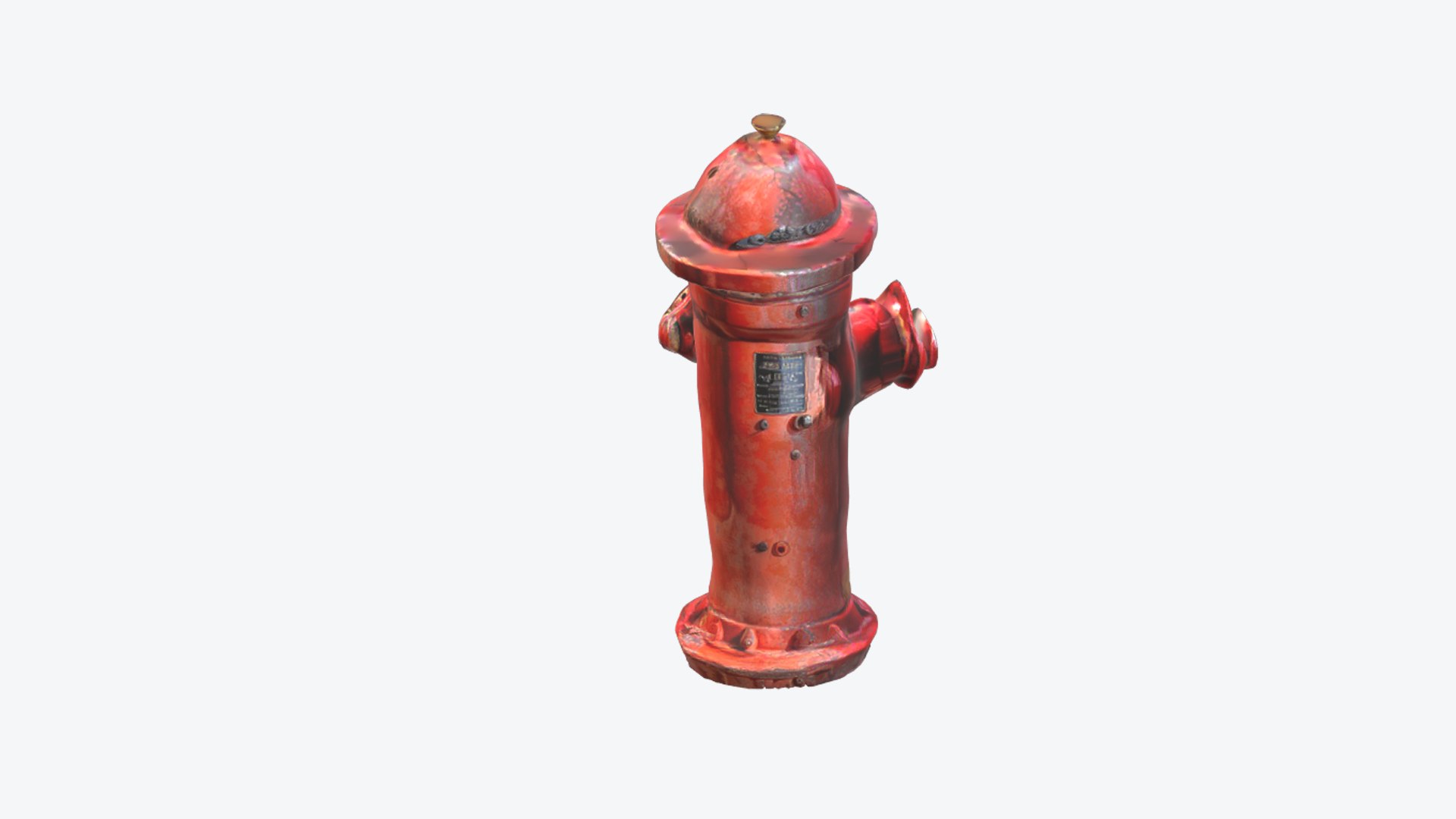 3D Fire Hydrant Fireplug - TurboSquid 2139287