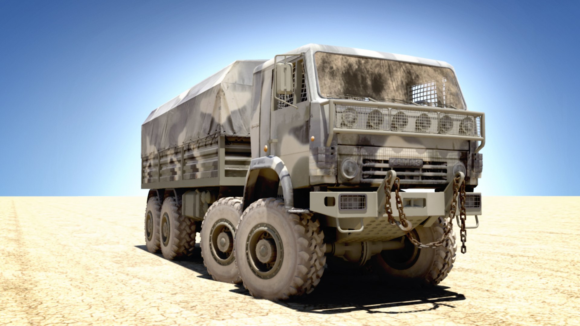 Kamaz 8x8 Obj