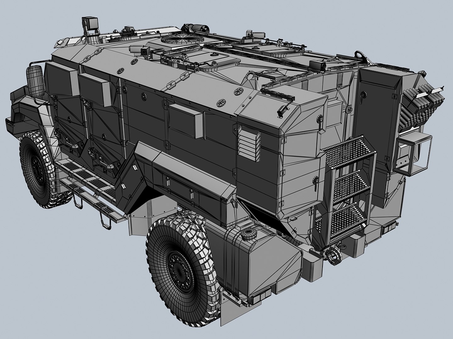 3D Russian Vehicle Typhoon K-53949 - TurboSquid 1410387