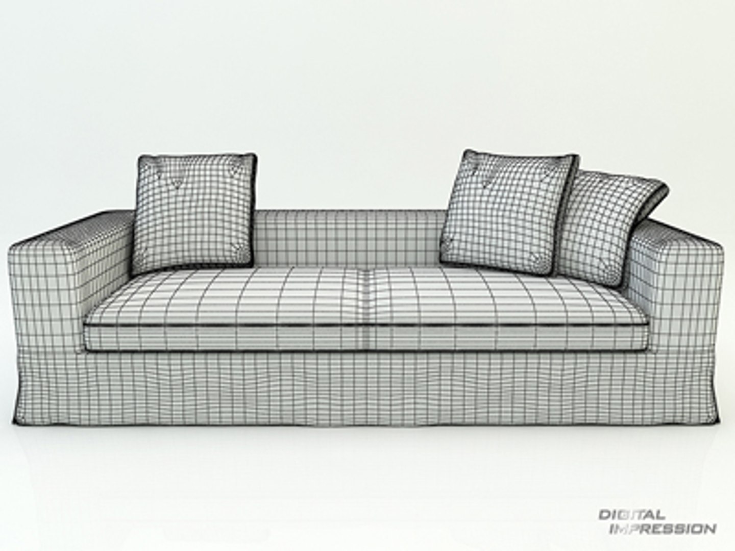 3d scanline details model