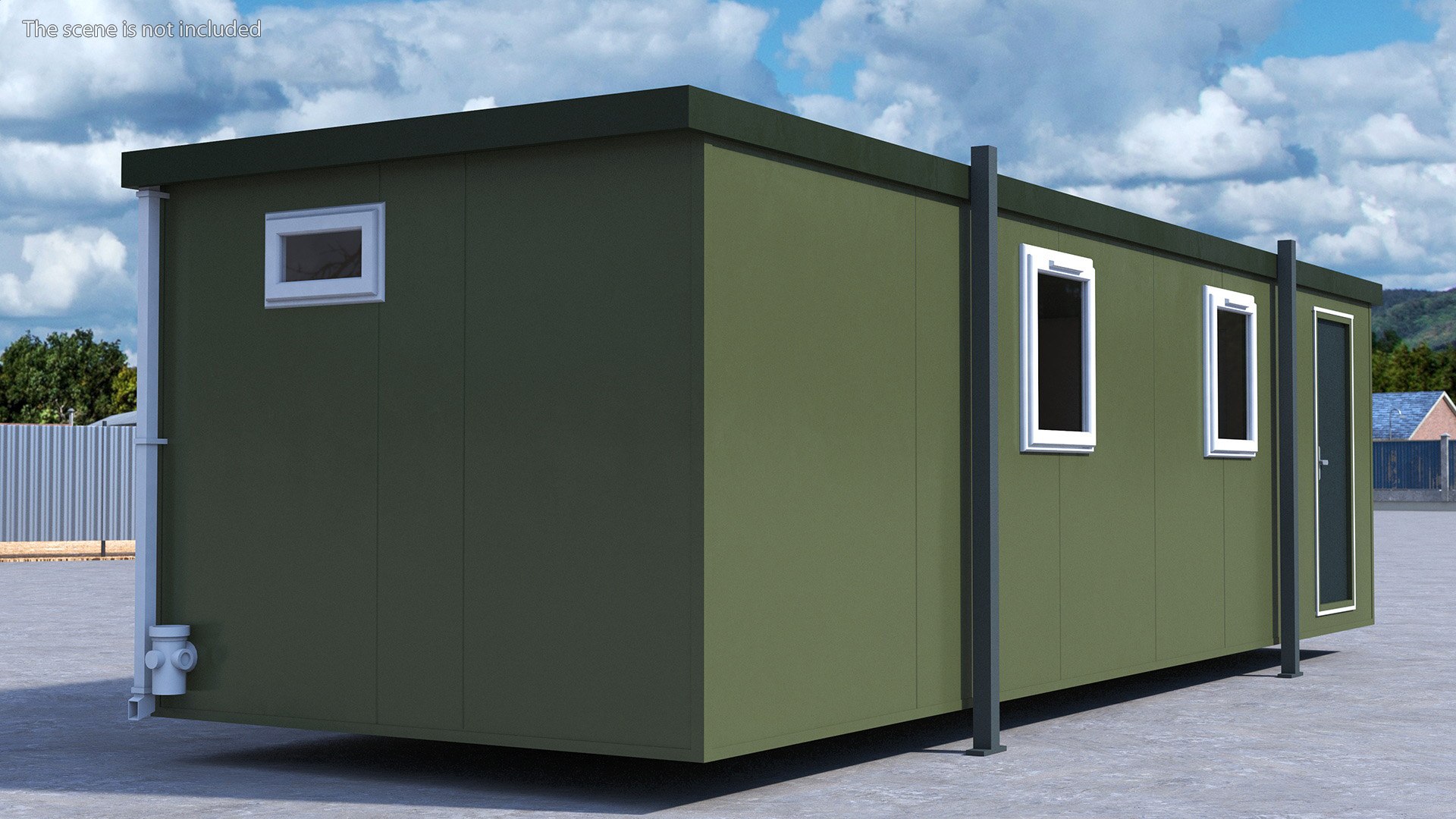 Prefabricated Modular House 3D - TurboSquid 2179967