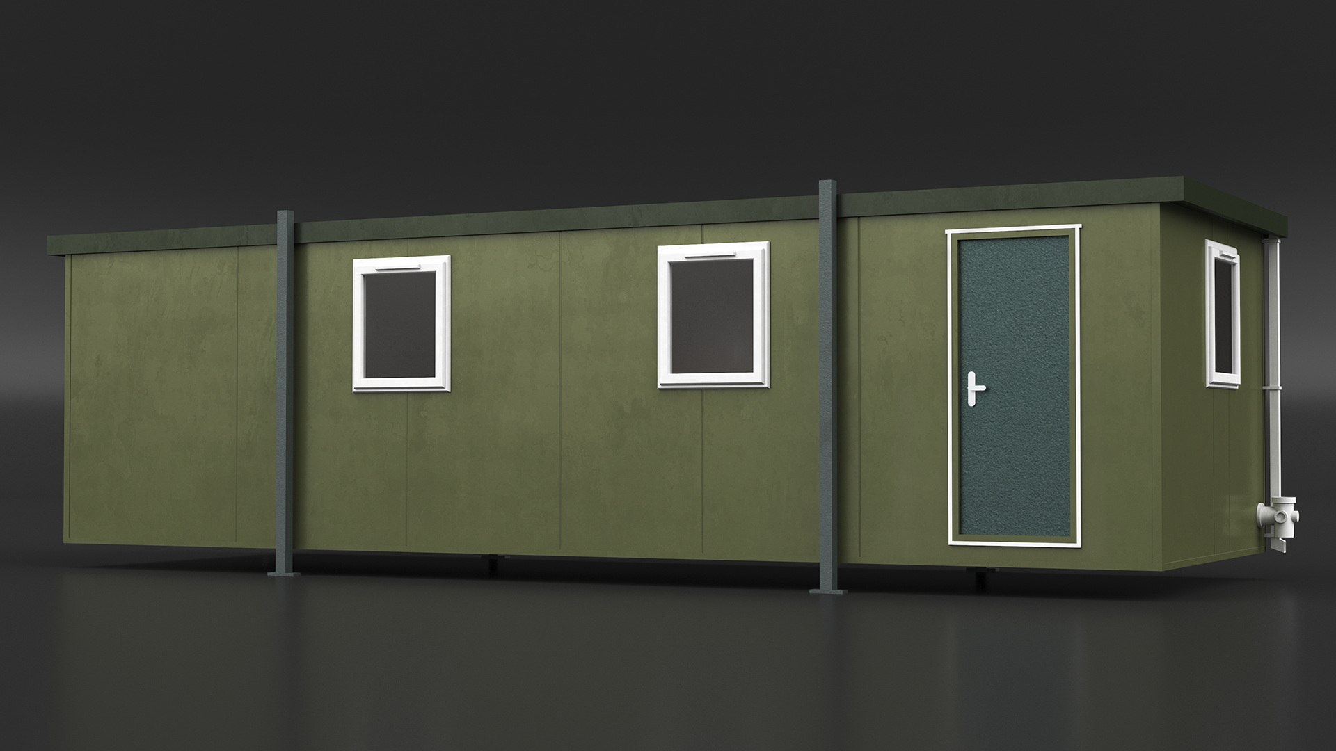 Prefabricated Modular House 3D - TurboSquid 2179967