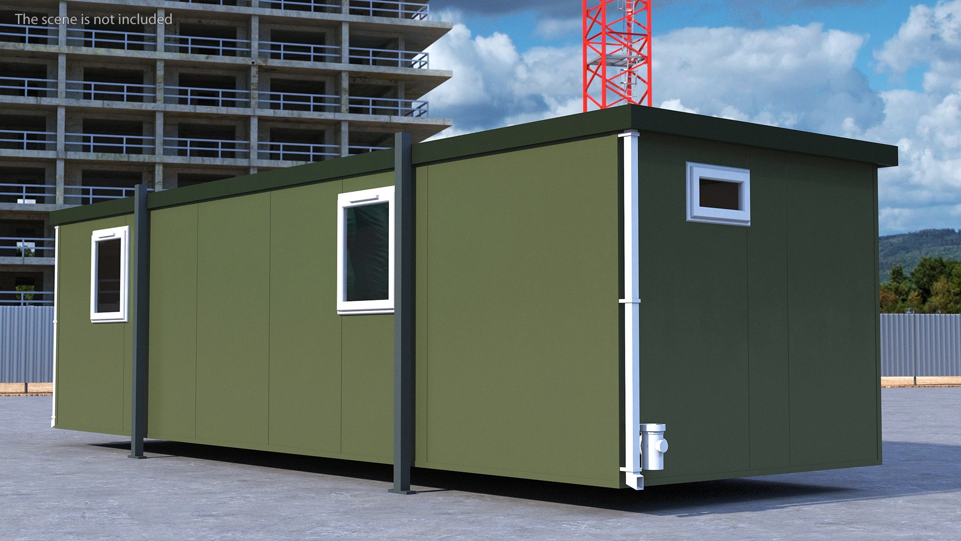 Prefabricated Modular House 3D - TurboSquid 2179967