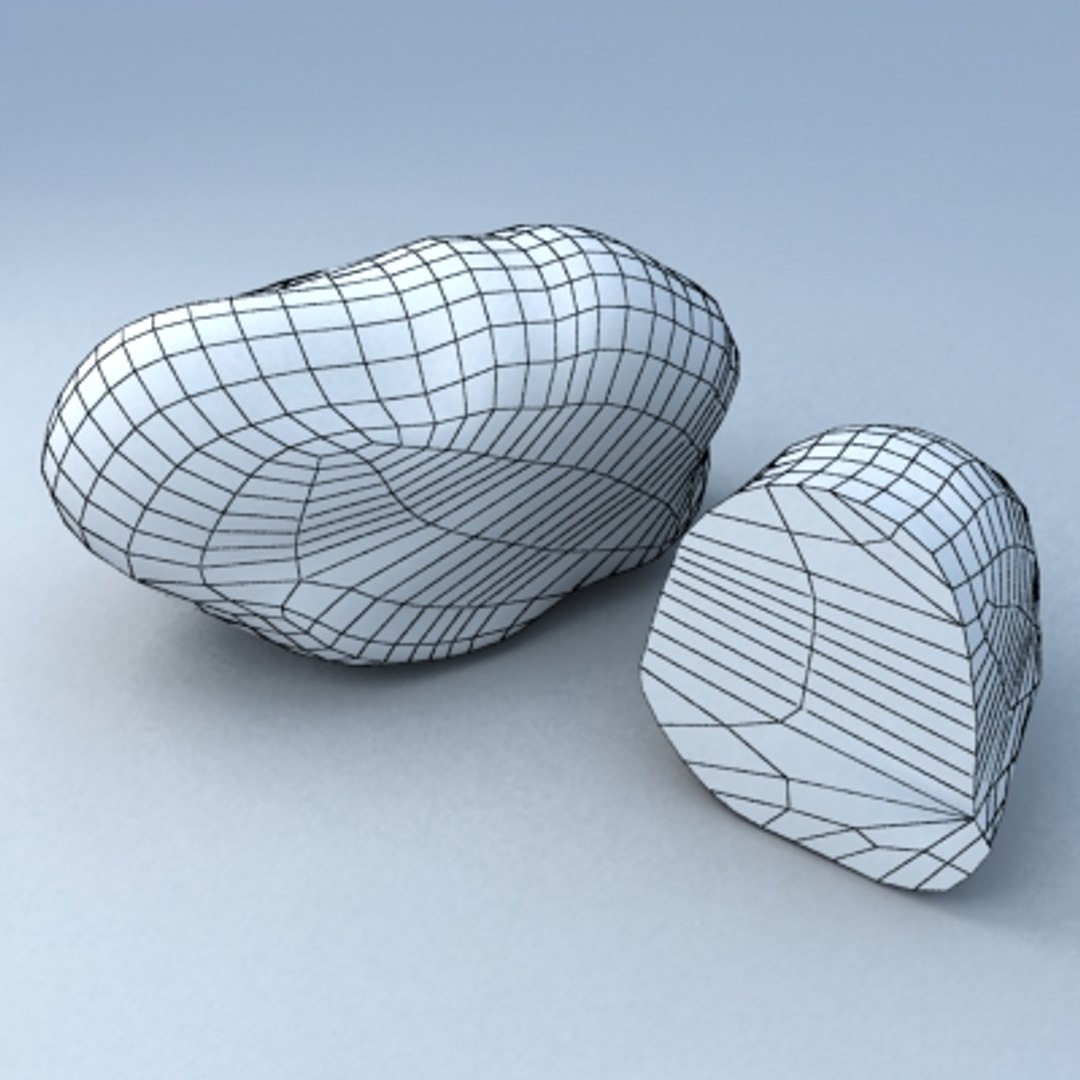 3d Ham Meat Cooked