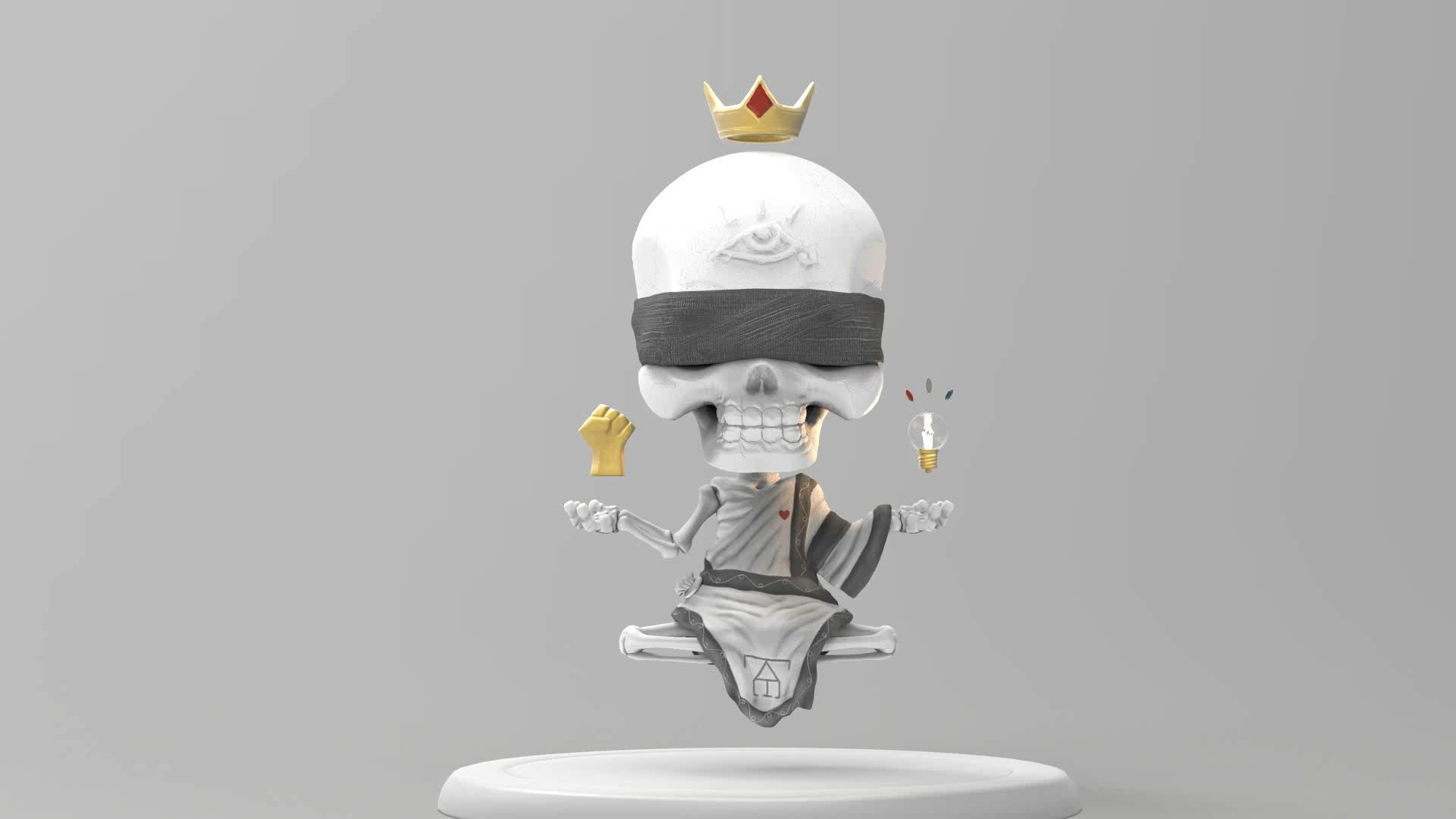 3D model skull head - TurboSquid 1194621