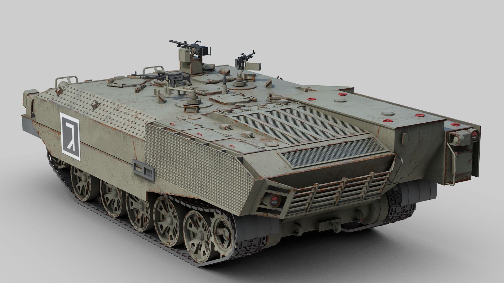 3D model IDF Achzarit - TurboSquid 2152558