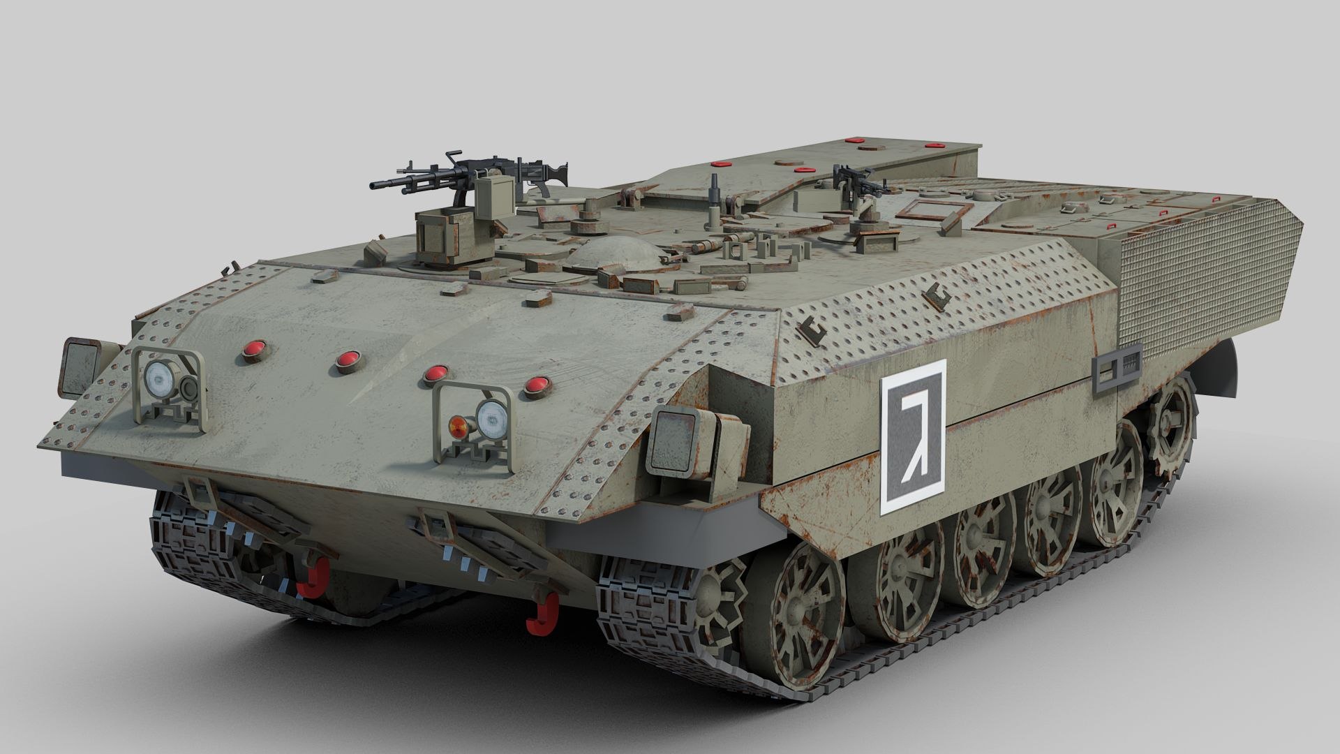 3D model IDF Achzarit - TurboSquid 2152558