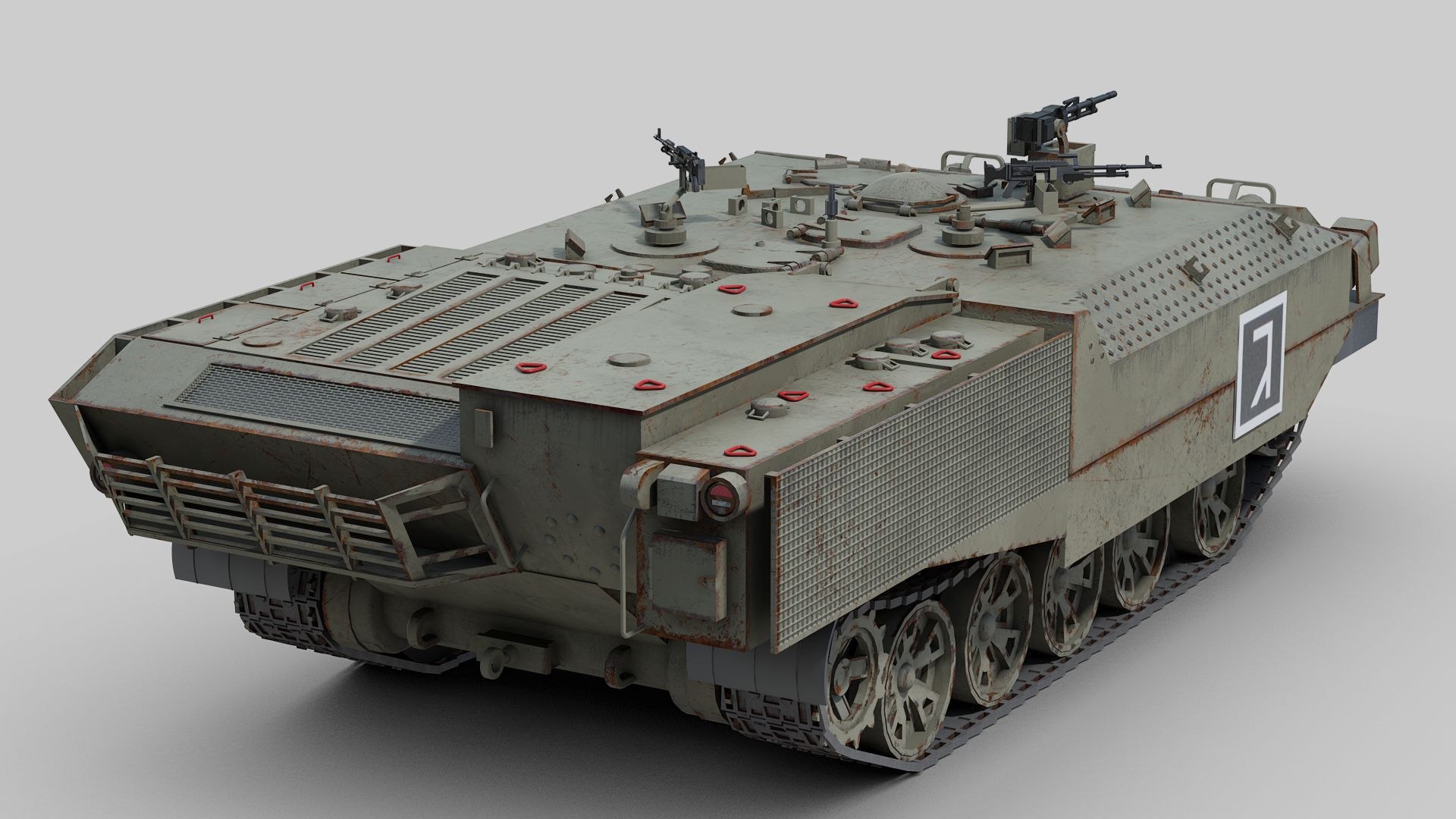 3D model IDF Achzarit - TurboSquid 2152558