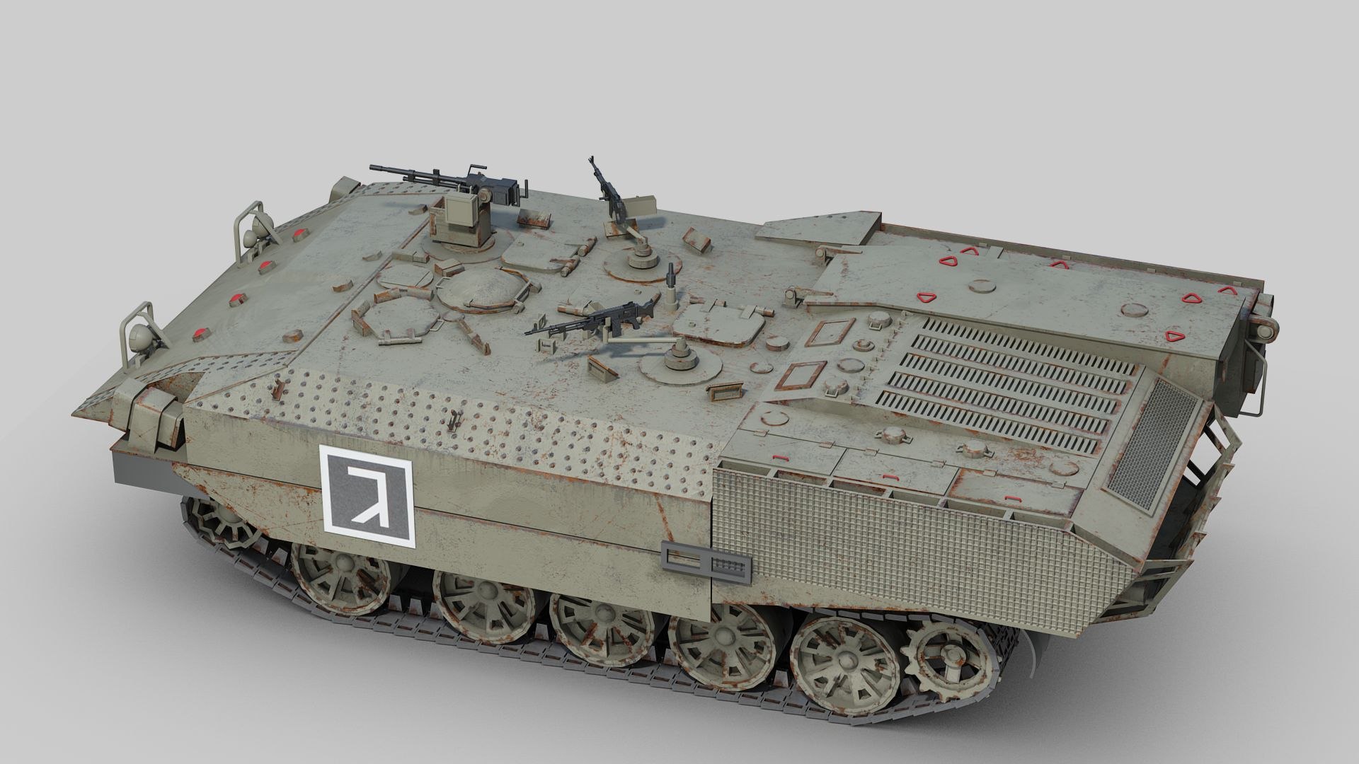 3D model IDF Achzarit - TurboSquid 2152558