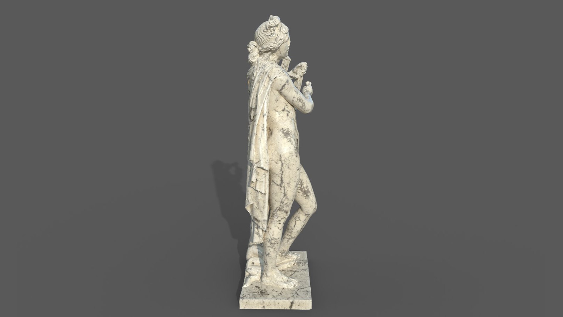 3D Statue of Apollo 3 model - TurboSquid 1824703
