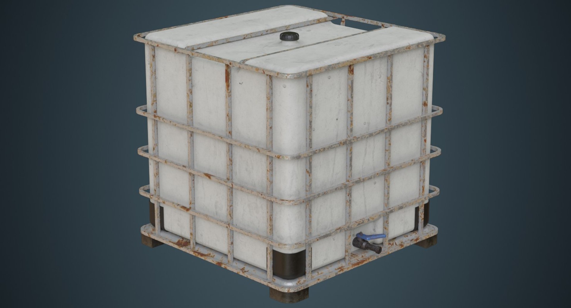 Ibc Tote Contains 2b 3D Model - TurboSquid 1556900