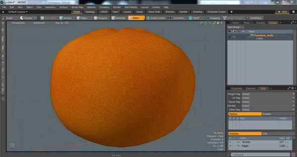 Mandarin 3D - TurboSquid 1857924