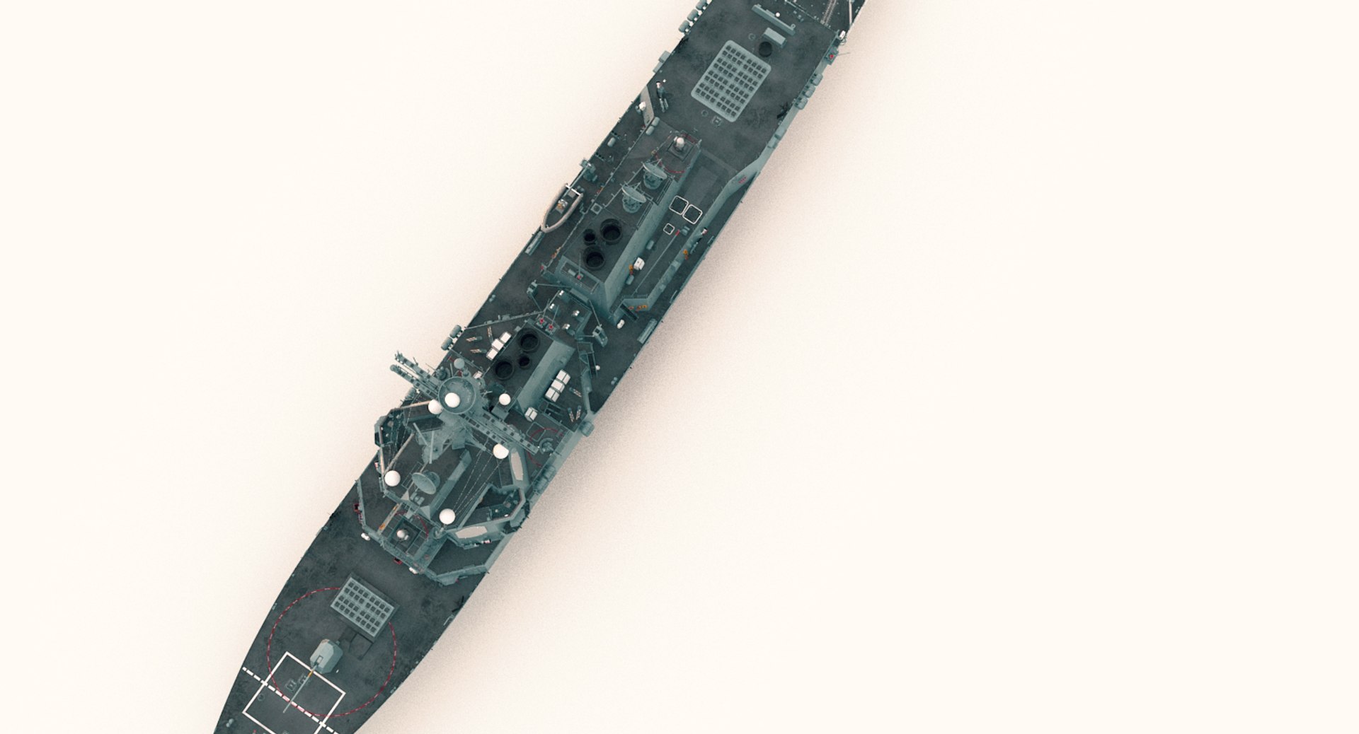 Uss bulkeley ddg 3D model - TurboSquid 1380075