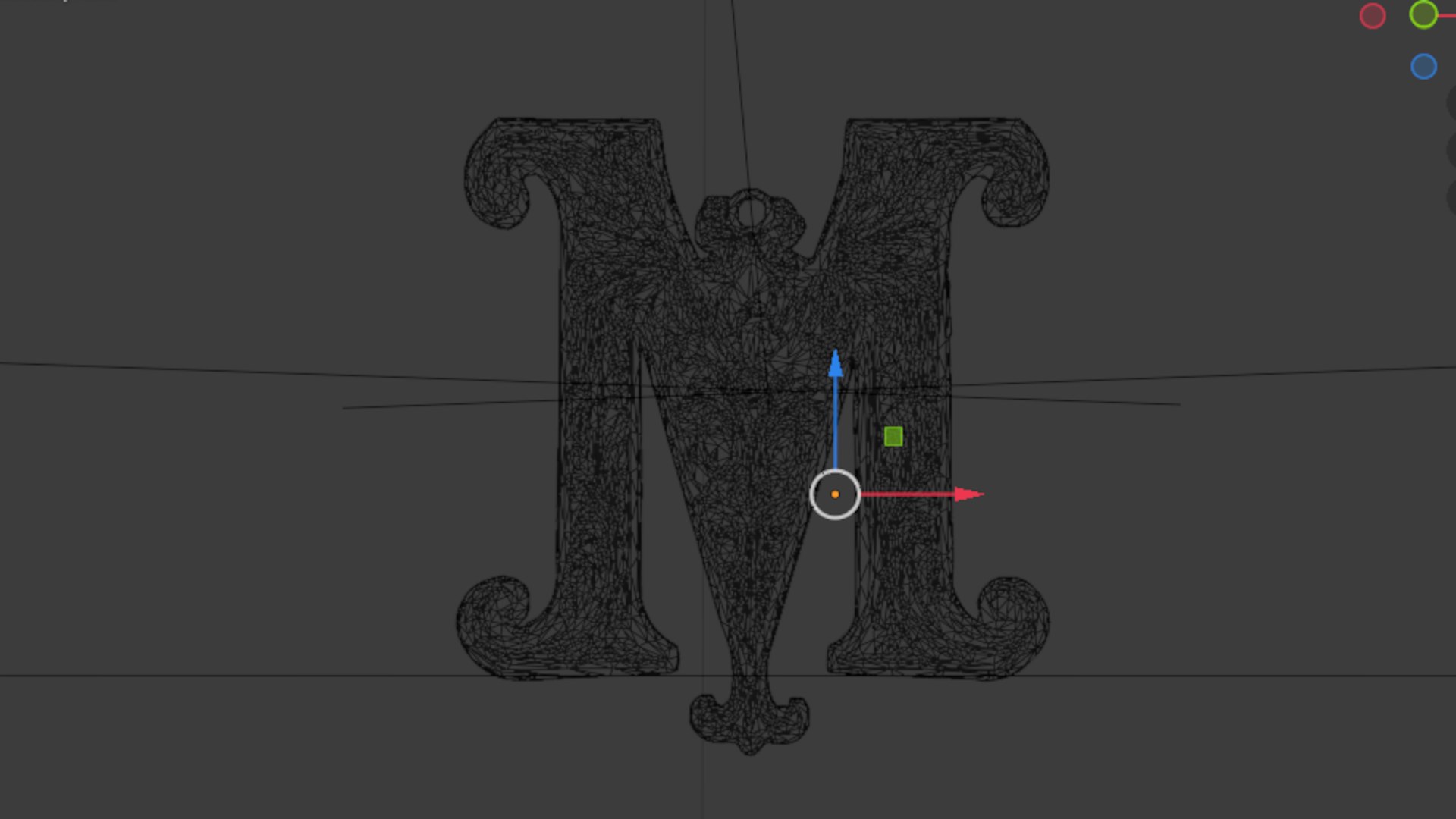 Alphabet Letter M Pendant 3D Print Model 3D Model - TurboSquid 2254162