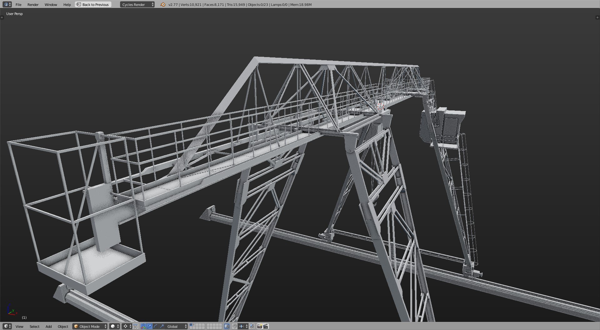 3d Crane Gantry