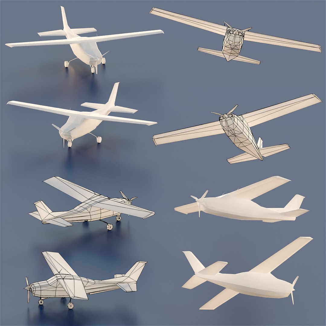 Paper Aircrafts 3D Model - TurboSquid 2186819