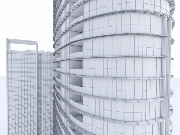 3D model High-rise Buildings Megapack - TurboSquid 1752501