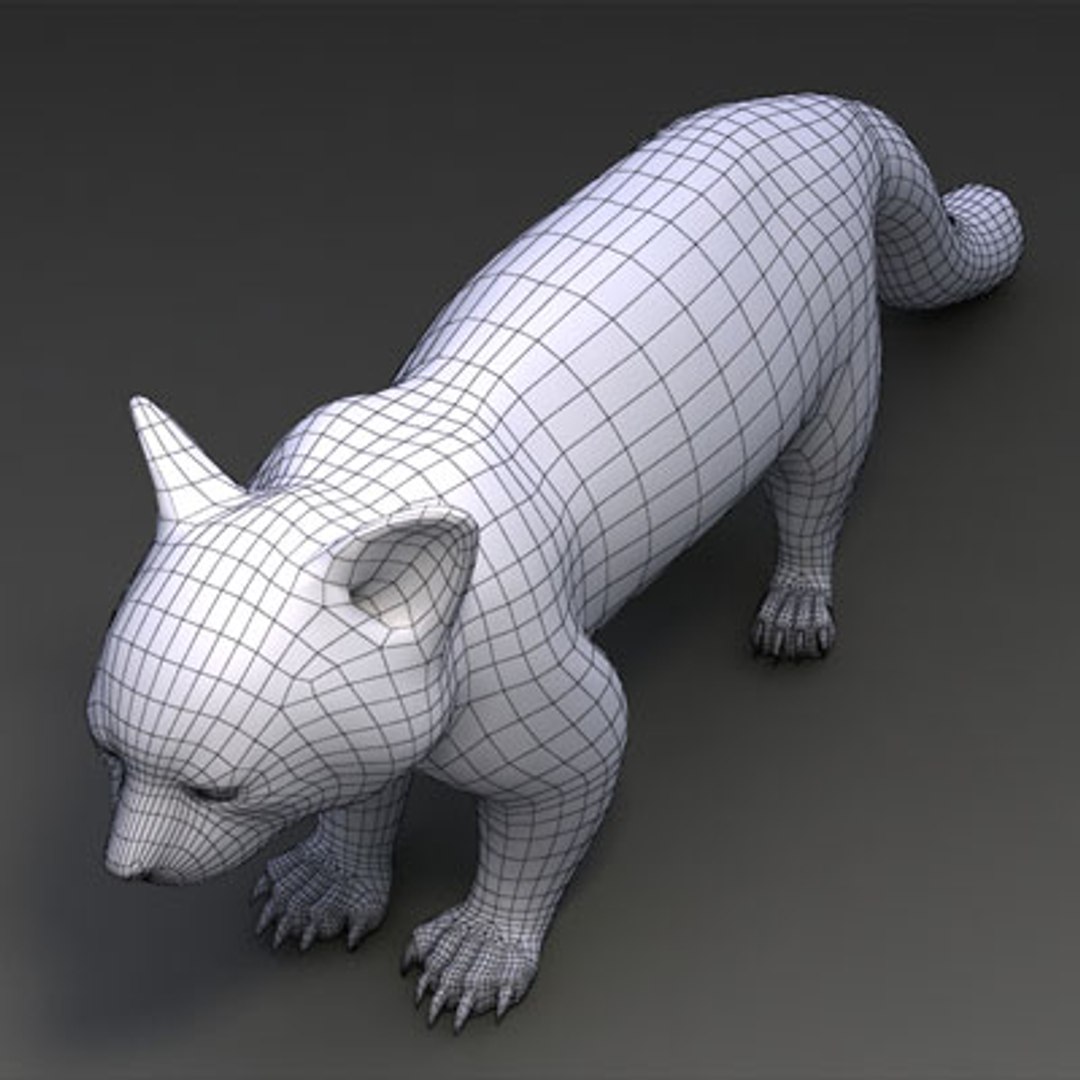 3d Model Red Panda
