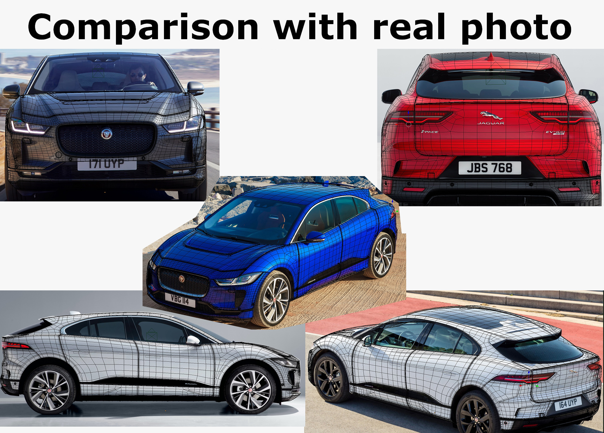 3D i-pace pace 2019 model - TurboSquid 1315241