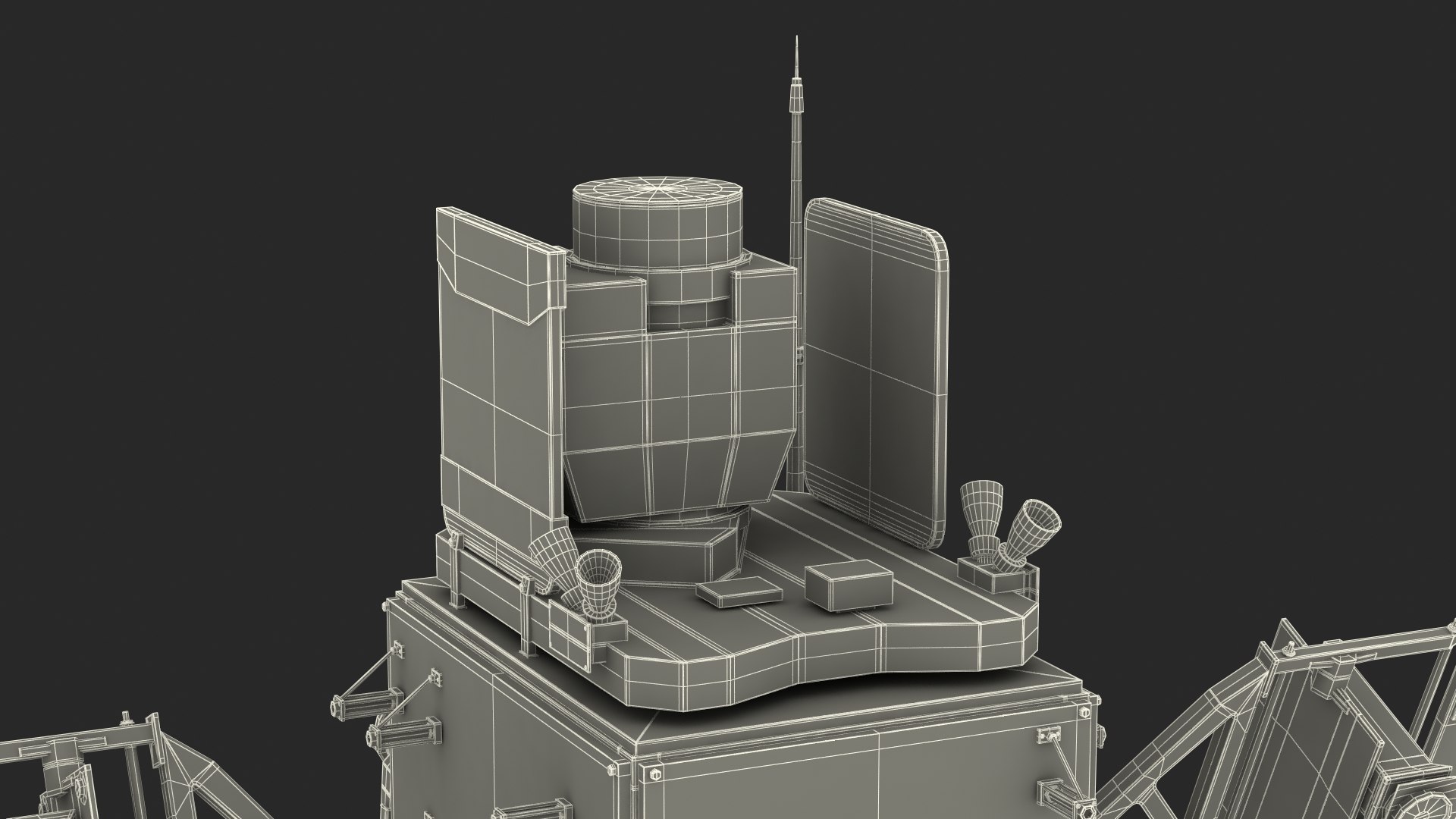 3D GOES-R Satellite Double Panel Model - TurboSquid 2412614