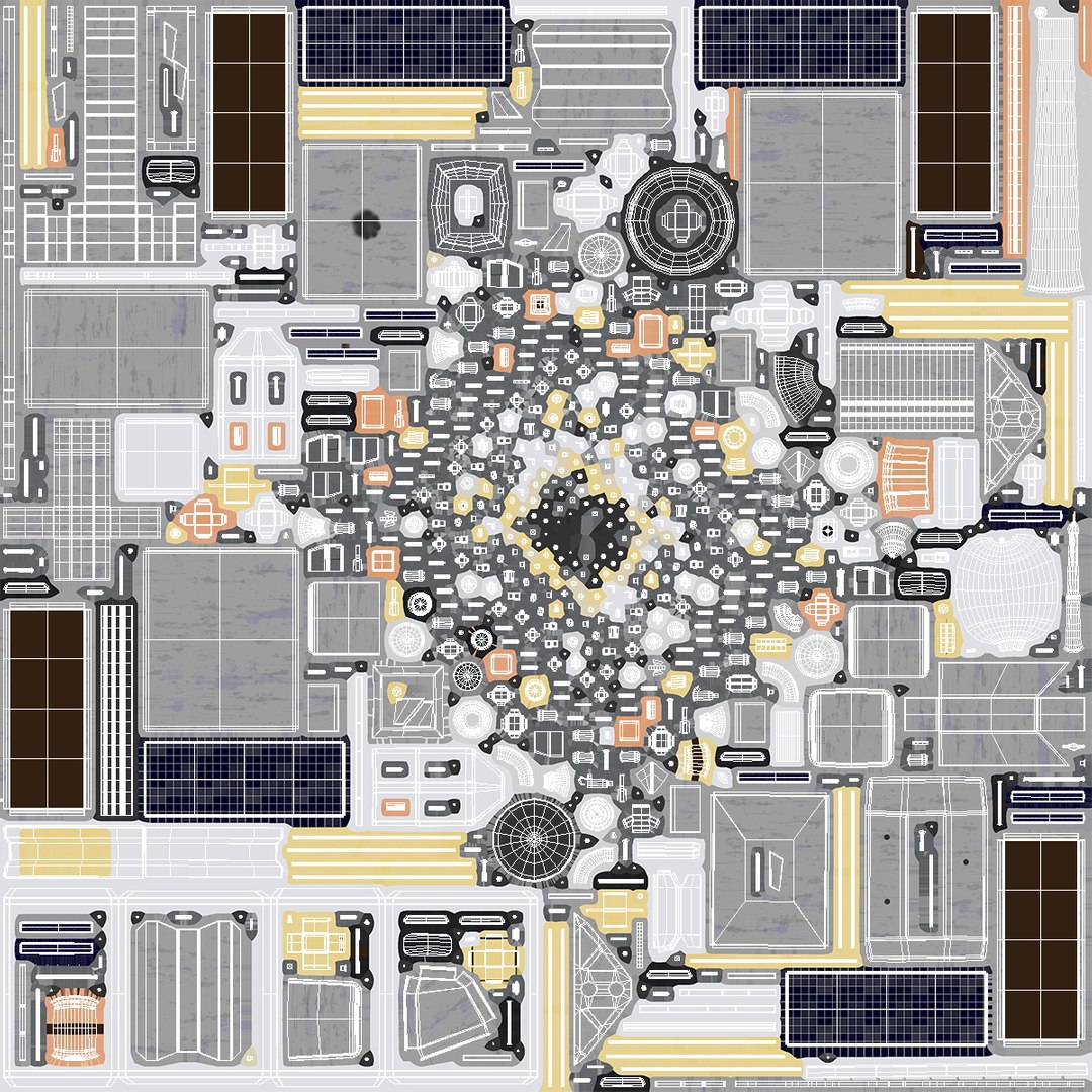 3D GOES-R Satellite Double Panel Model - TurboSquid 2412614