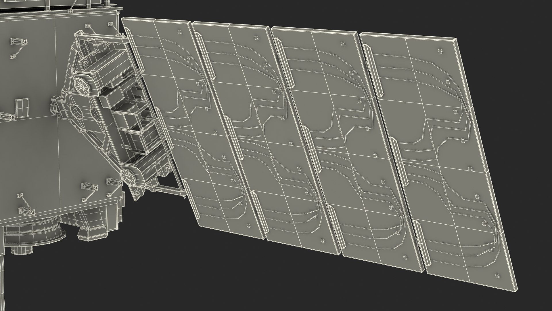 3D GOES-R Satellite Double Panel Model - TurboSquid 2412614