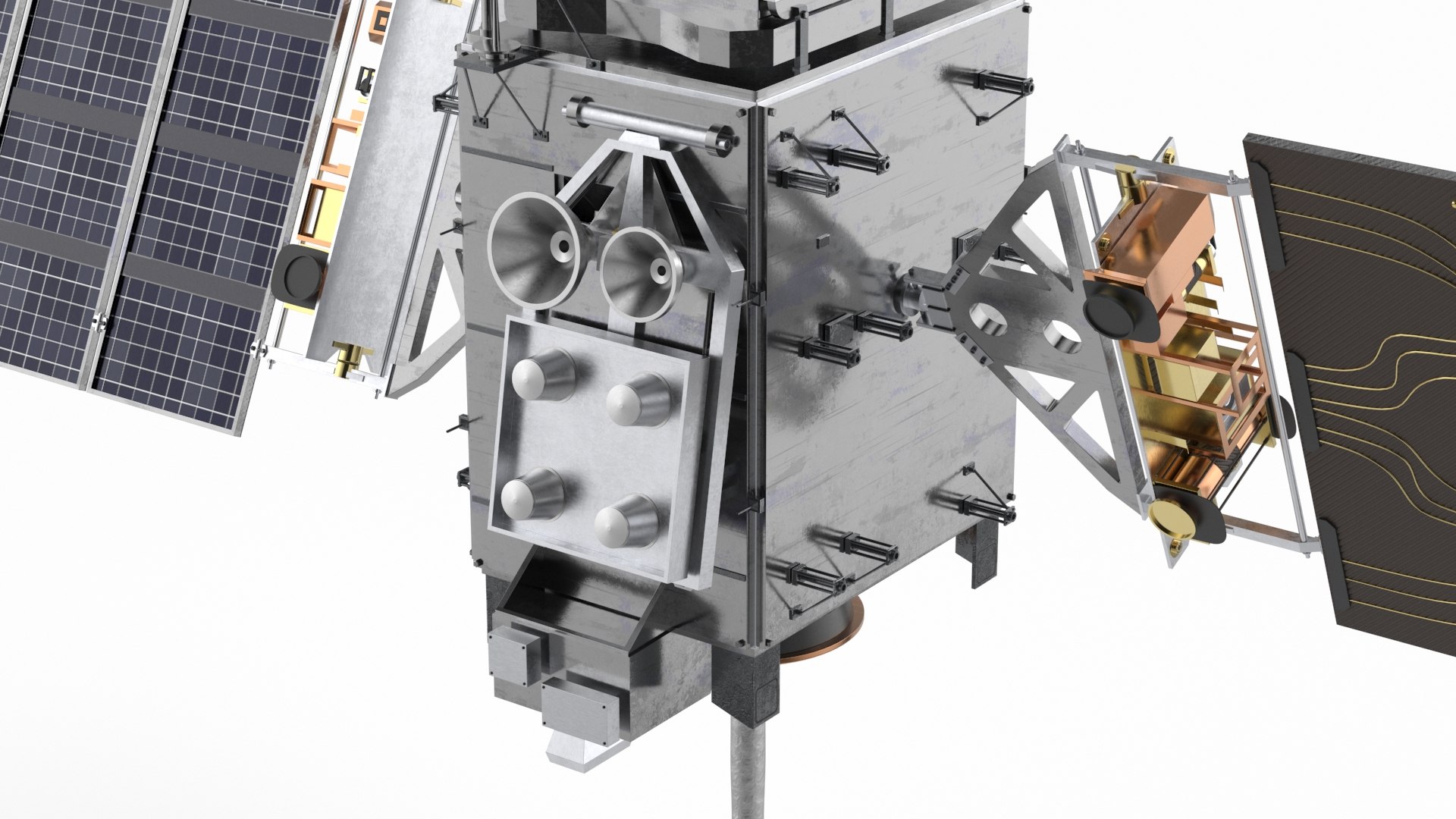 3D GOES-R Satellite Double Panel Model - TurboSquid 2412614
