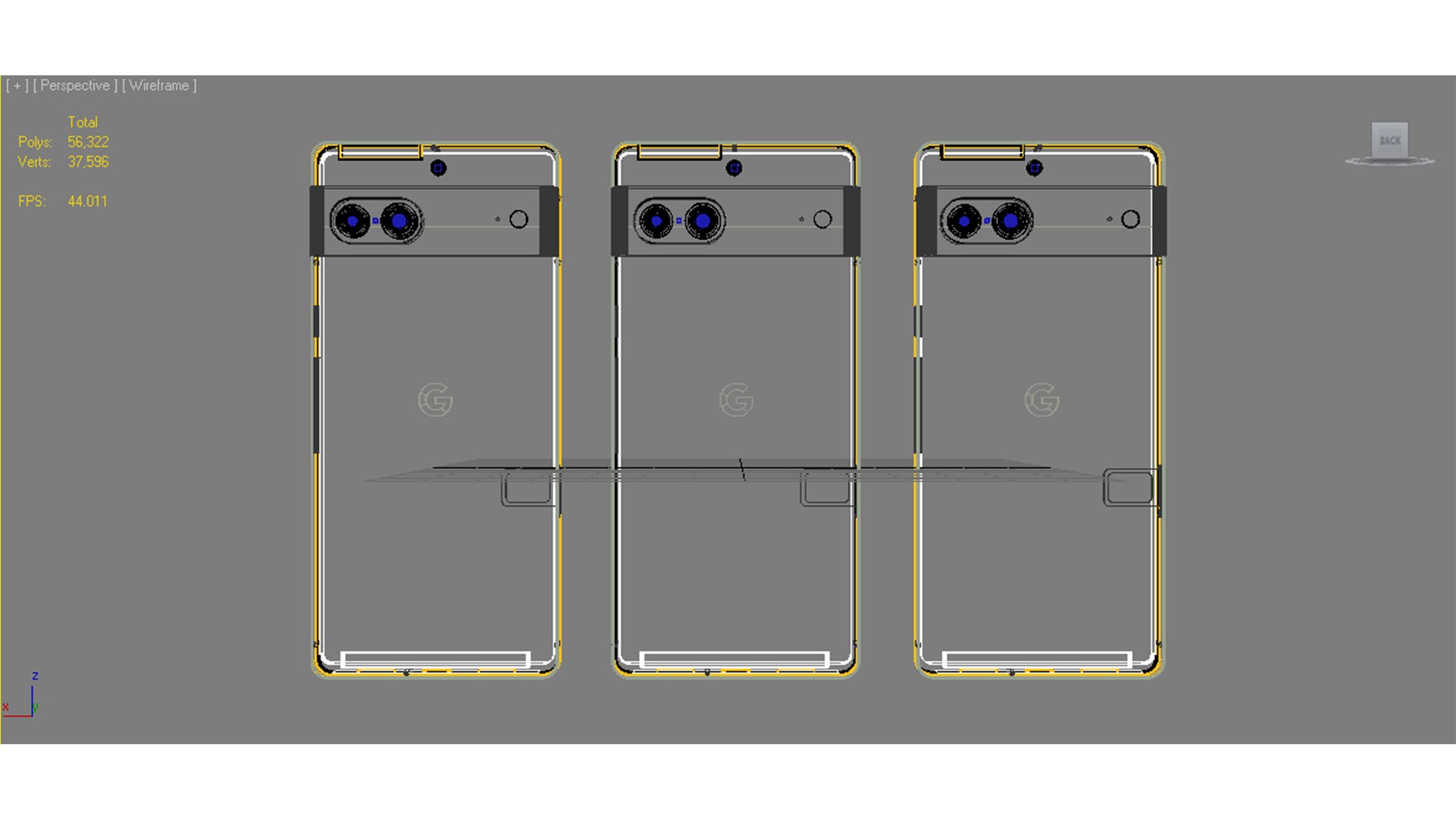 Pixel 7 3D Model - TurboSquid 2121889