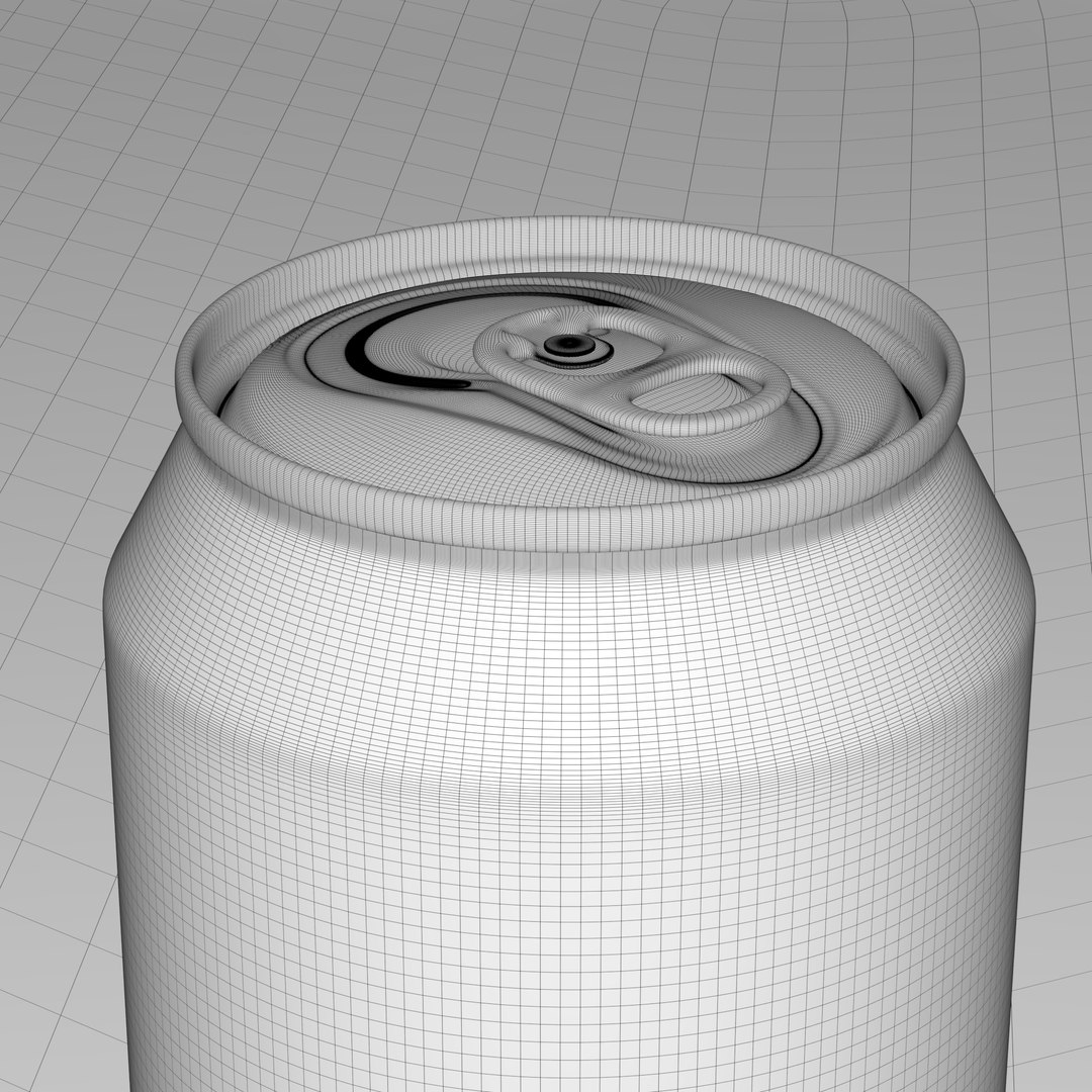 Beer Can Detailed 3D Model - TurboSquid 1841182