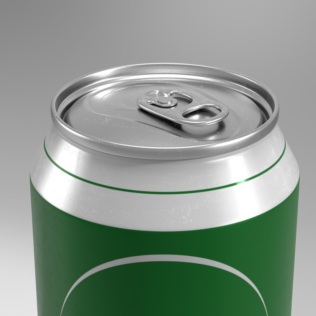 Beer Can Detailed 3D Model - TurboSquid 1841182