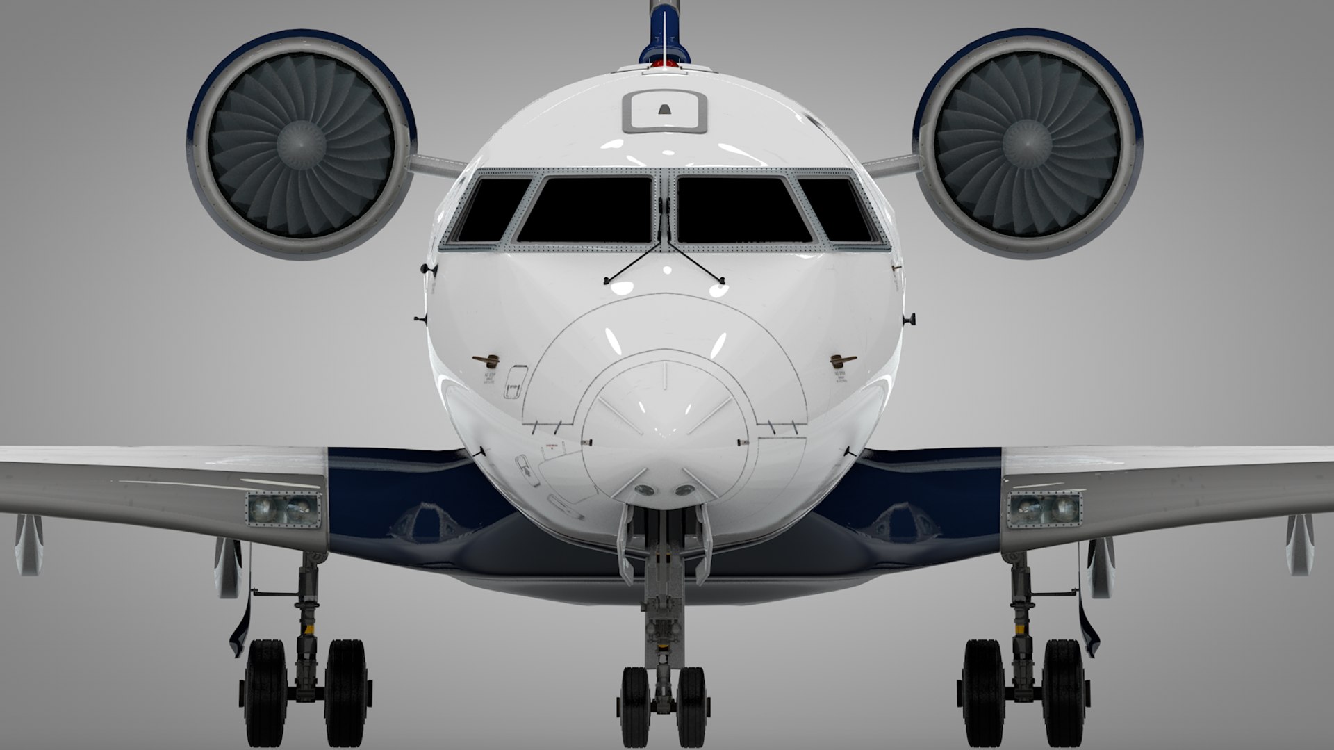 3D Air Wisconsin Airways Express Model - TurboSquid 1611918