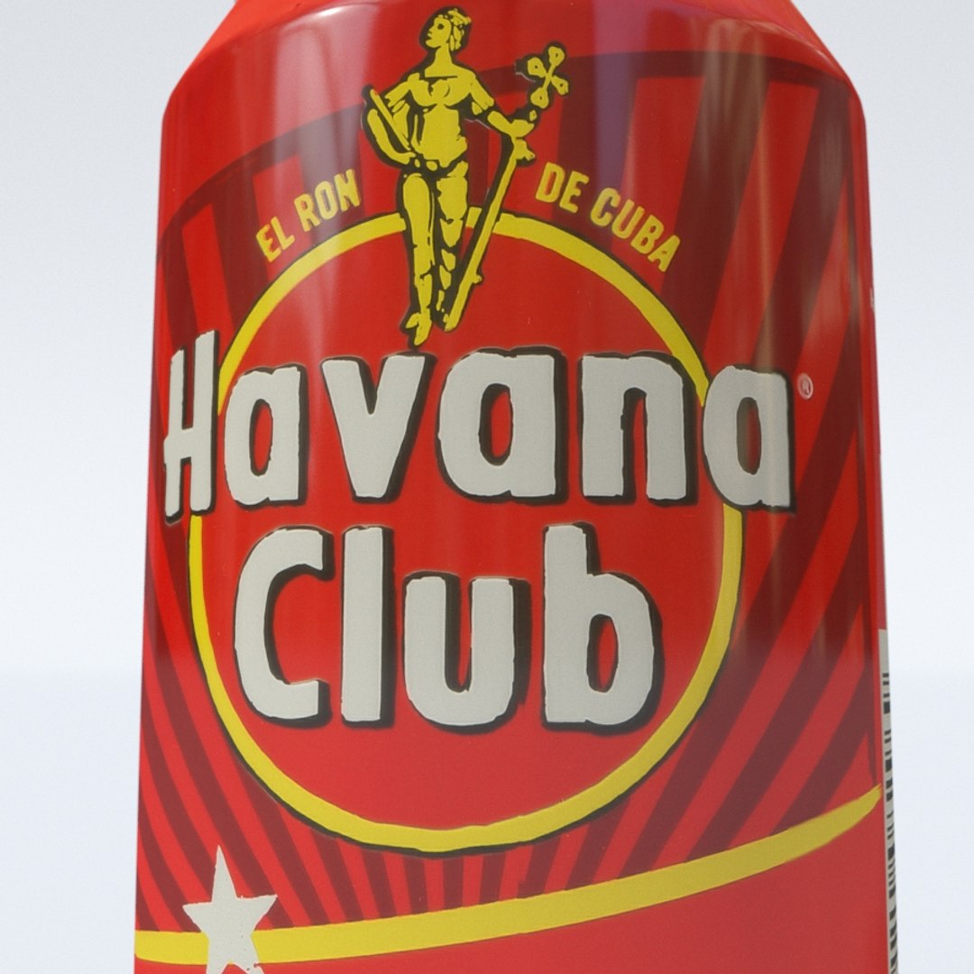 Alcohol havana club rum 3D model - TurboSquid 1459068