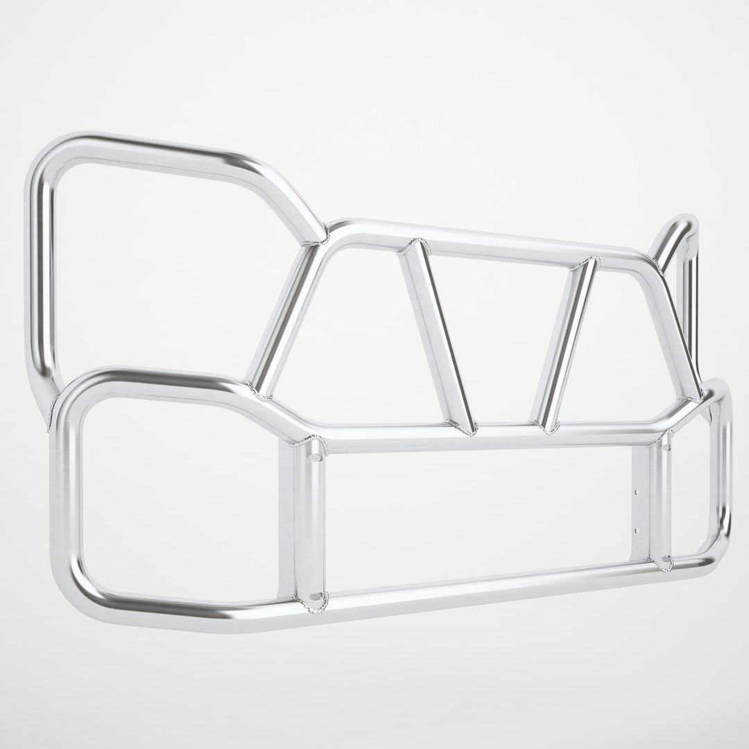 3D Semi Truck Guard Bumper 05 - TurboSquid 1950721