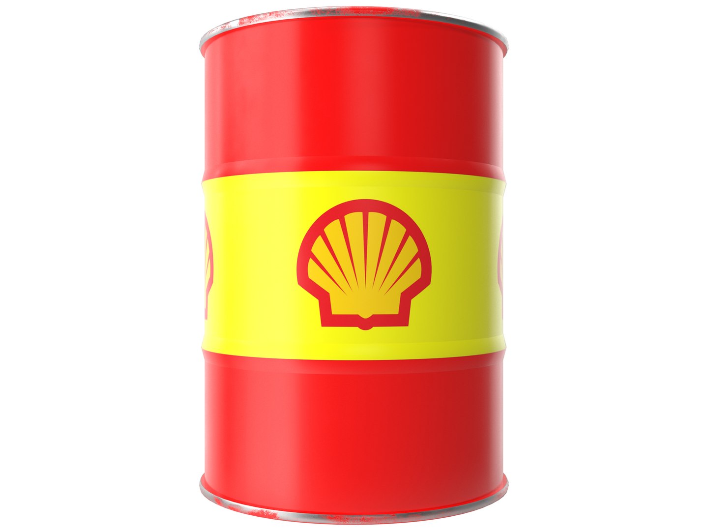 Shell Oil Barrel 3D Model - TurboSquid 1810526