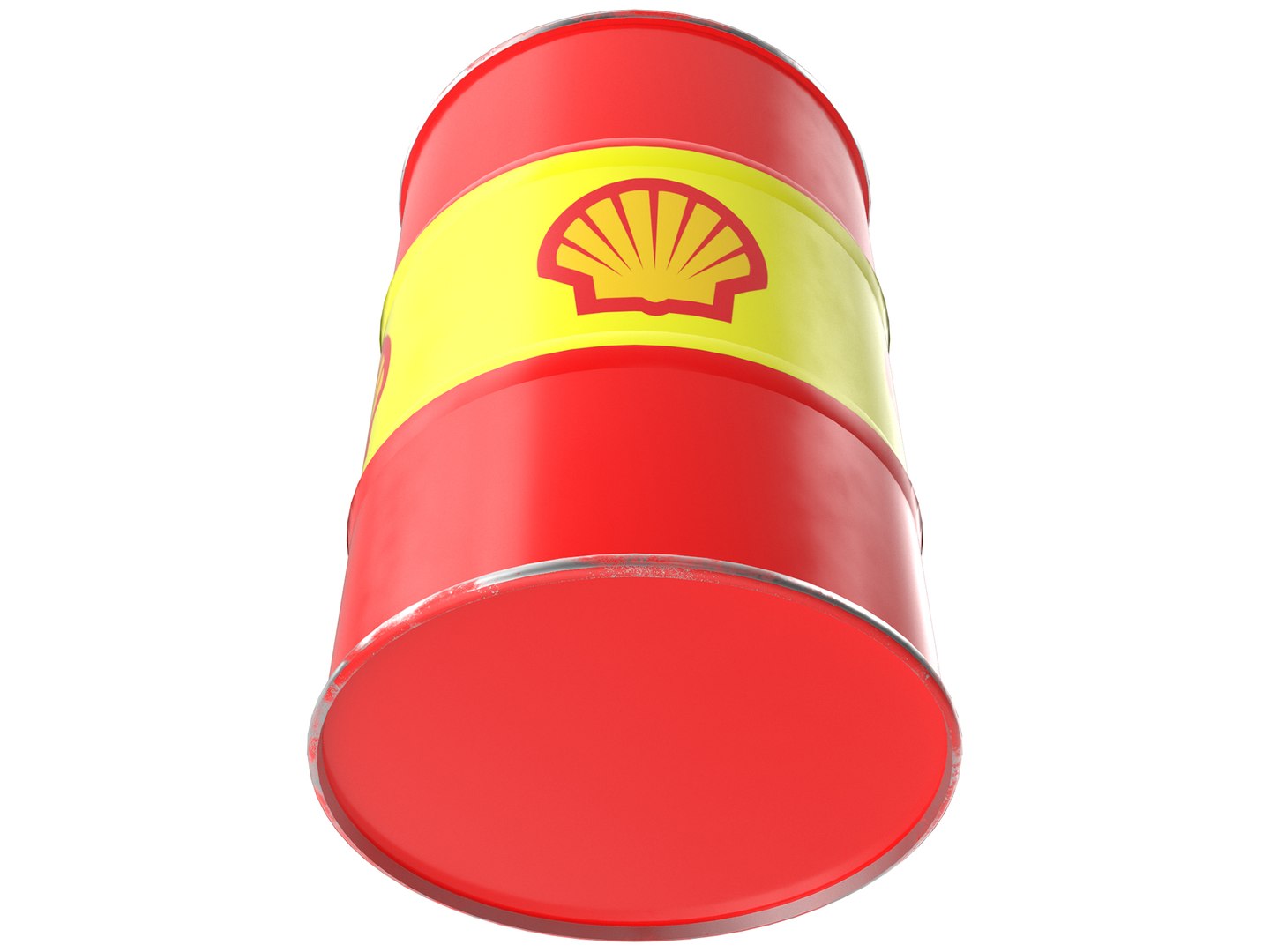 Shell Oil Barrel 3D Model - TurboSquid 1810526