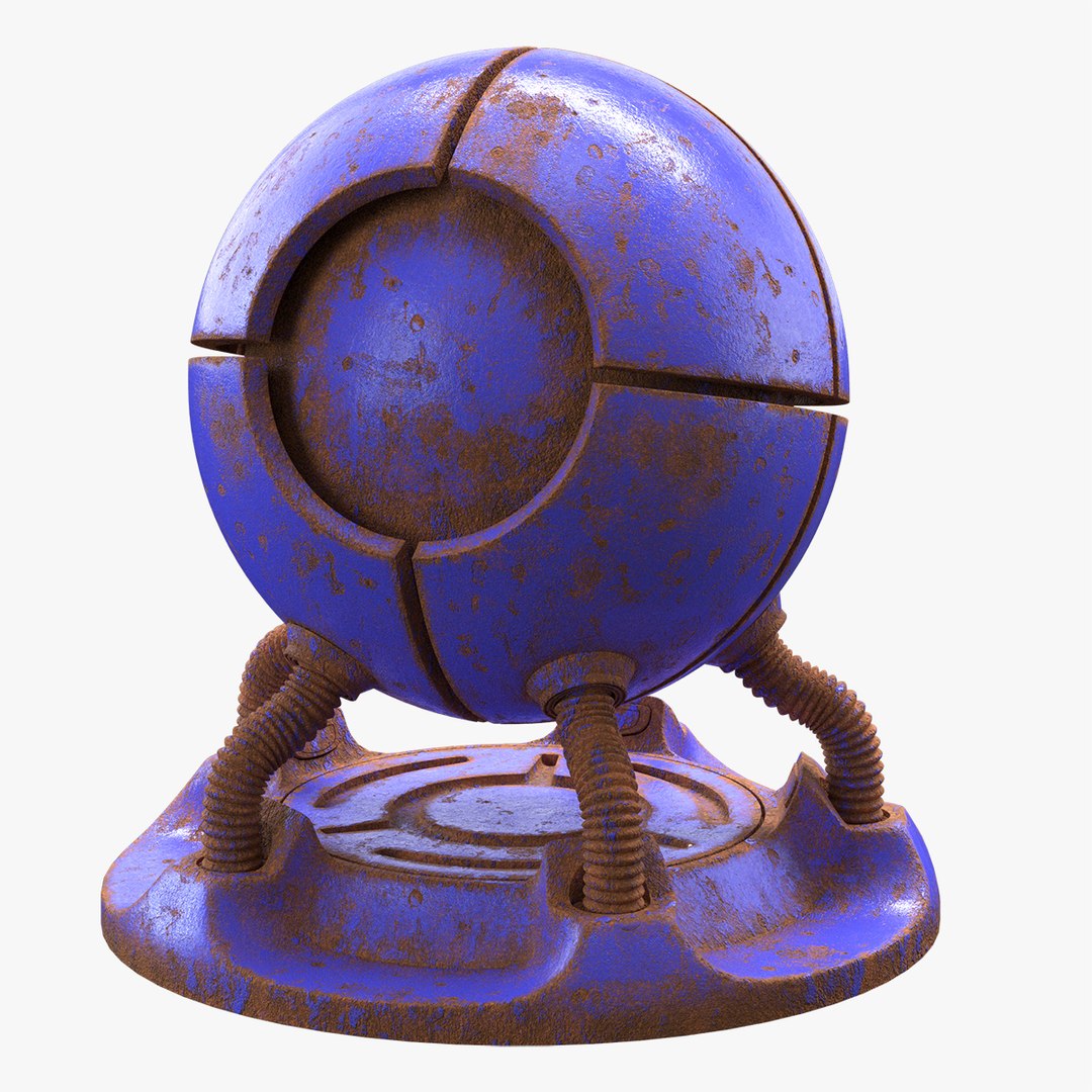 Procedural Rust Material VRay 3D Model - TurboSquid 2174404
